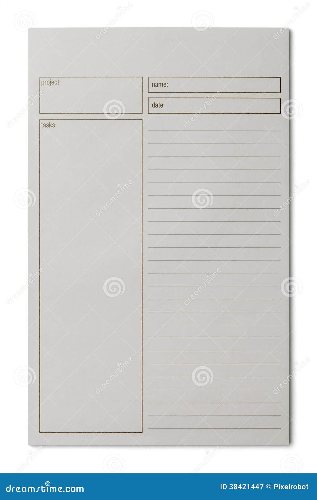 Project Paper stock image. Image of check, isolated, empty - 38421447
