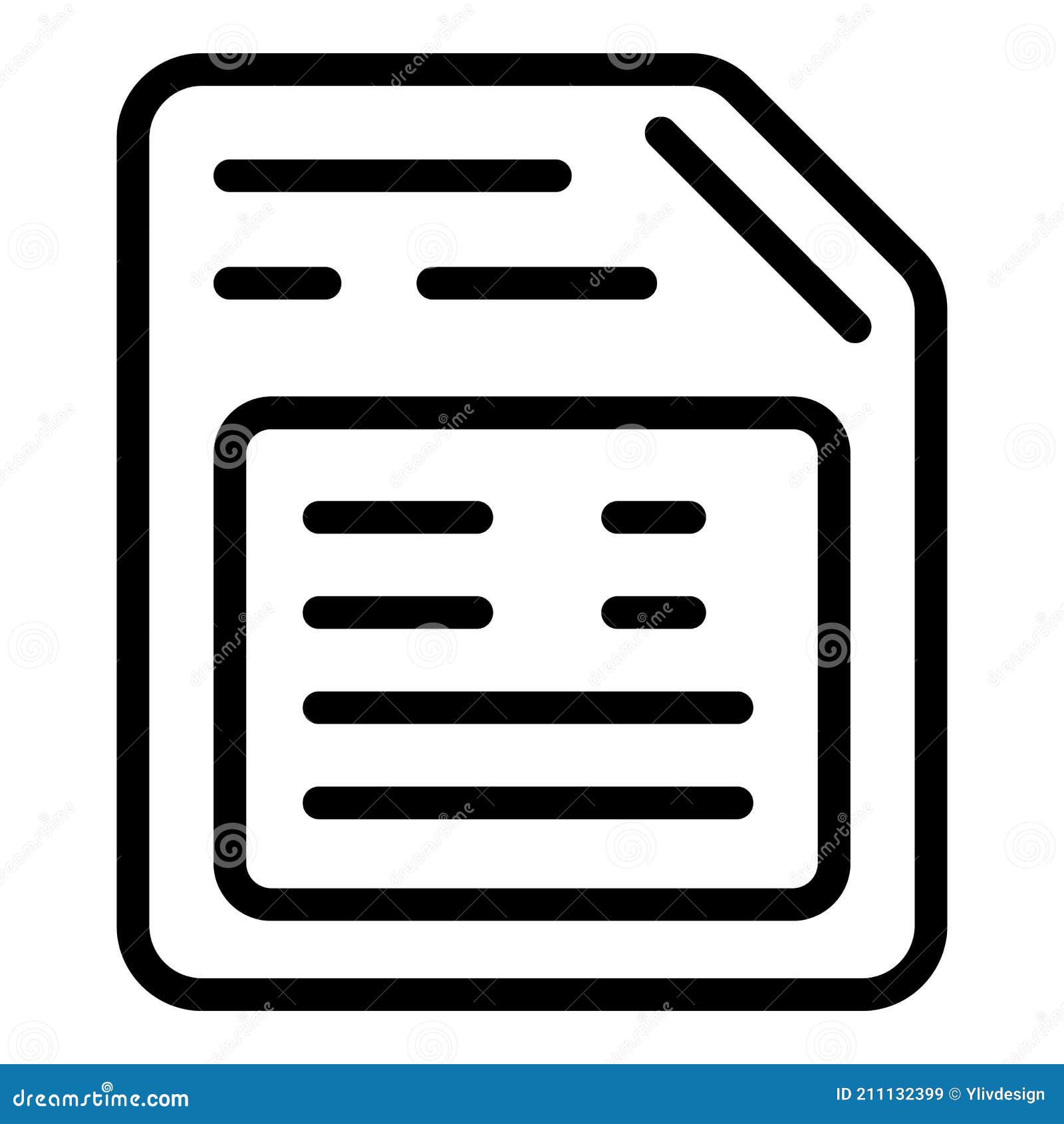 Project Plan Icon, Outline Style Stock Vector - Illustration of ...