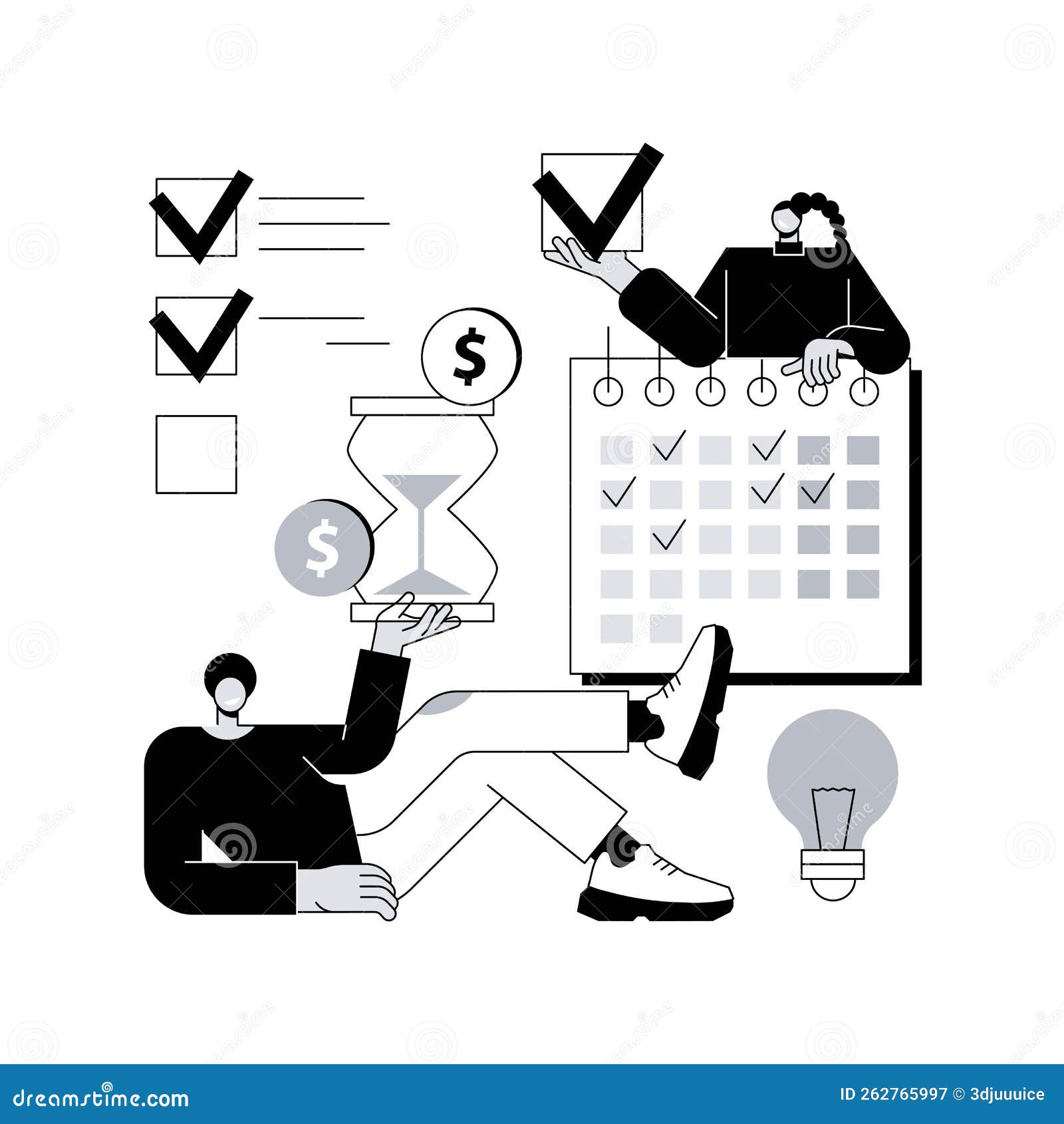 Project Planning Abstract Concept Vector Illustration. Stock Vector ...
