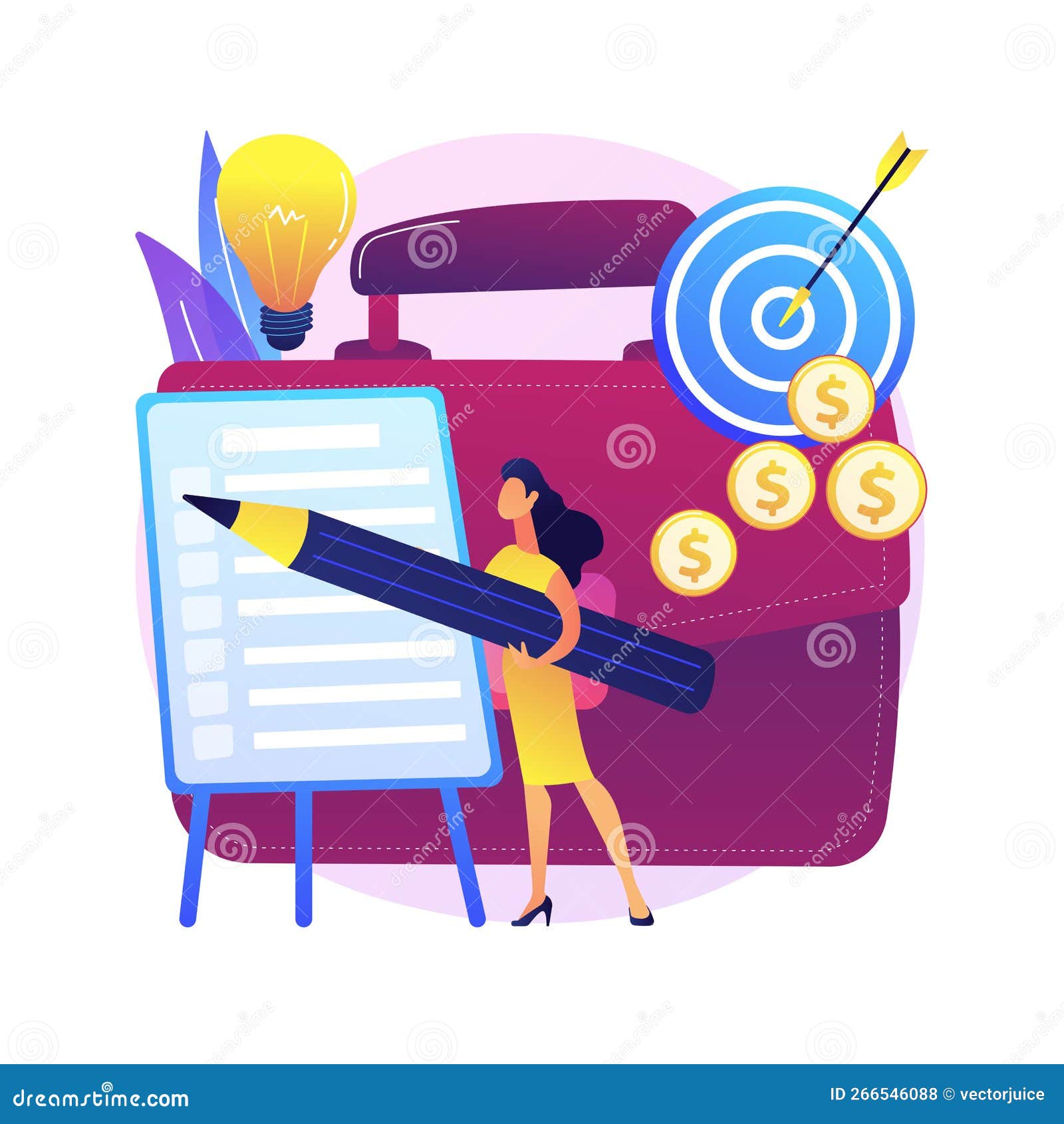 Project Planning Abstract Concept Vector Illustration Stock Vector ...