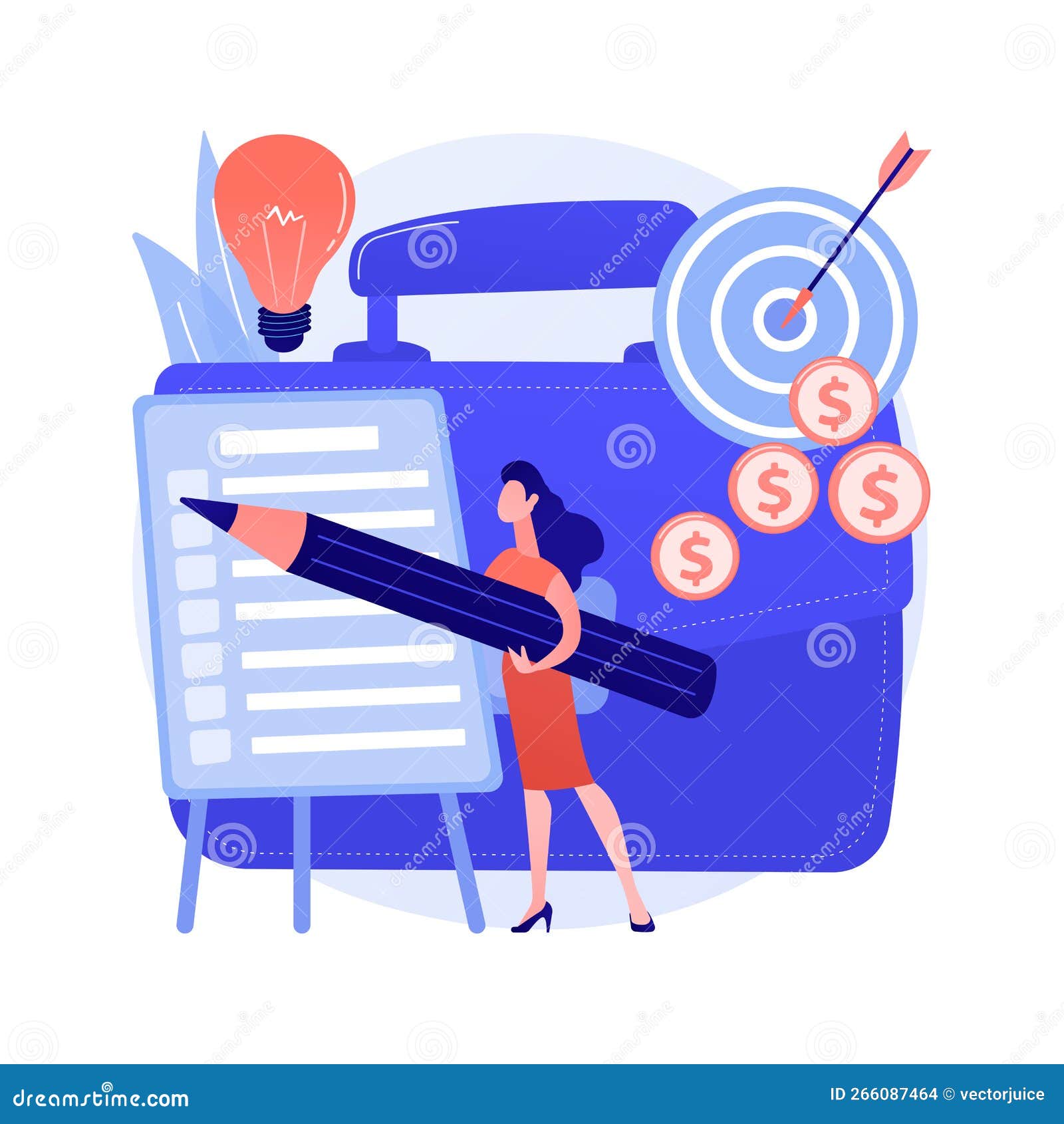 Project Planning Abstract Concept Vector Illustration Stock Vector ...