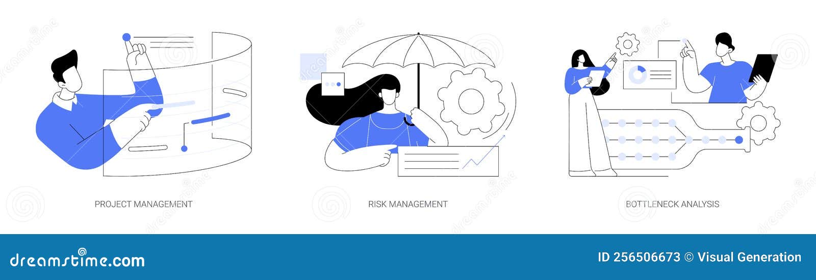 Project Planning Abstract Concept Vector Illustrations. Stock Vector ...