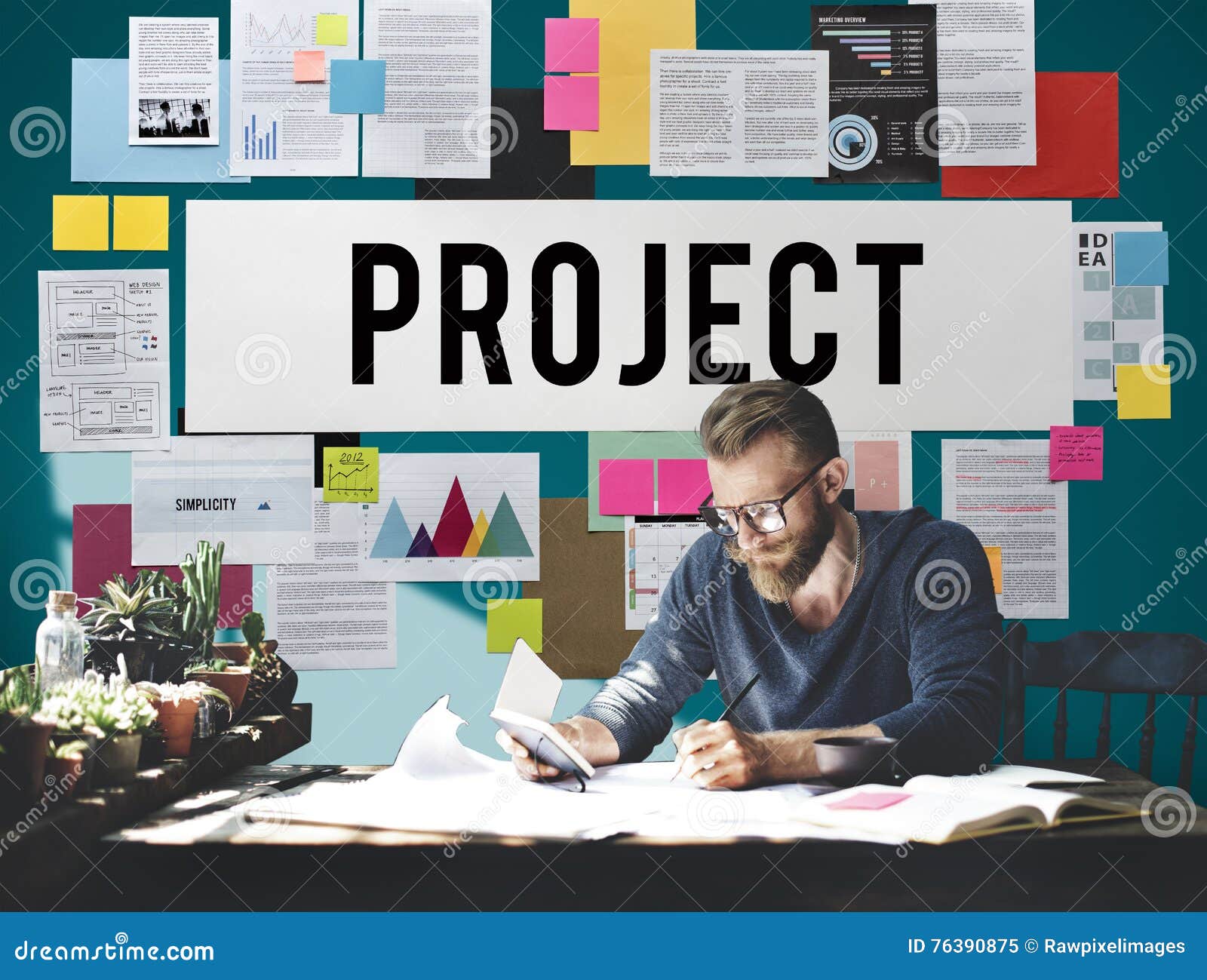 Project Planning Estimate Forecast Predict Task Concept Stock Image ...