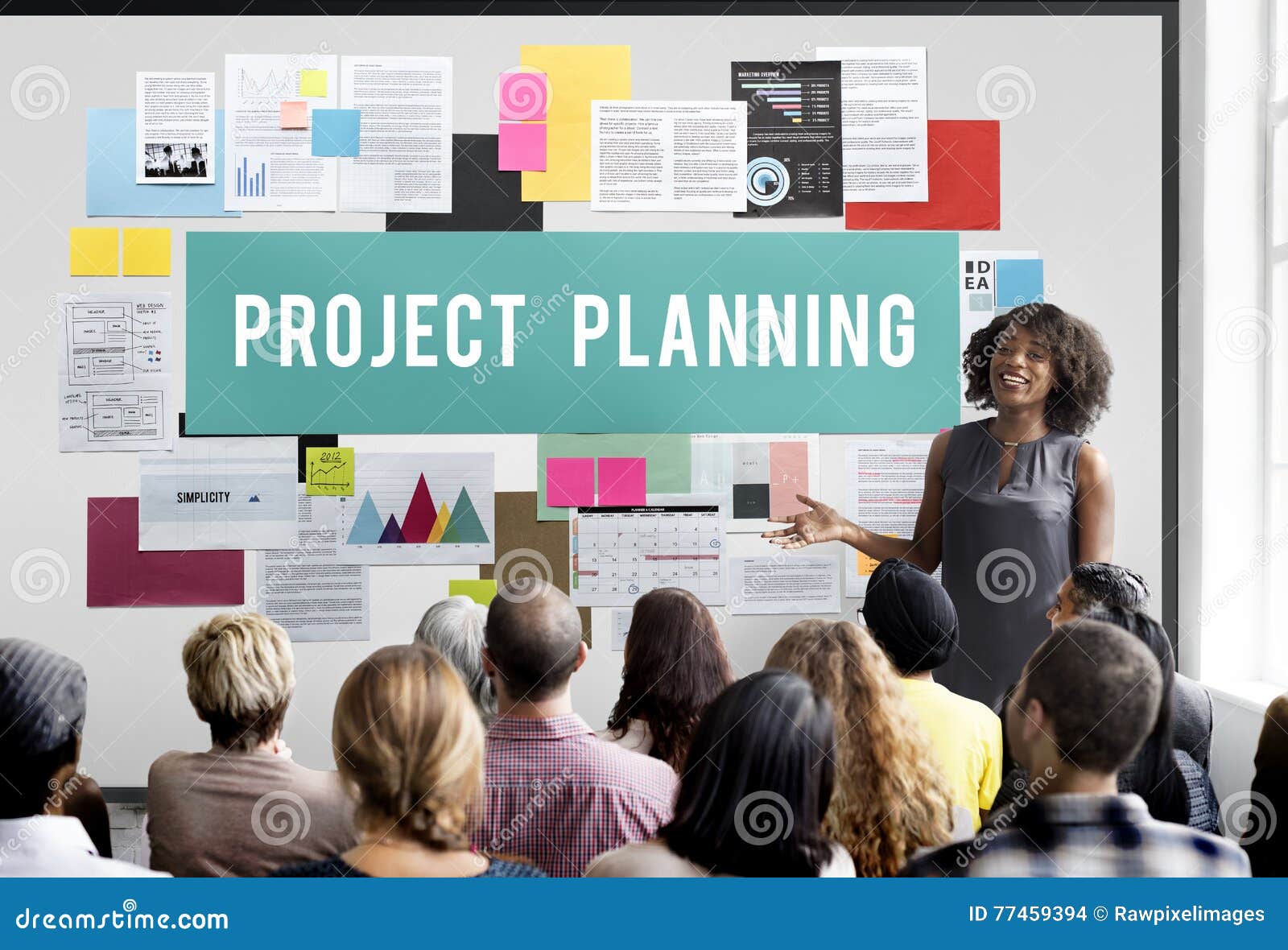Project Planning Estimate Forecast Predict Task Concept Stock Photo ...