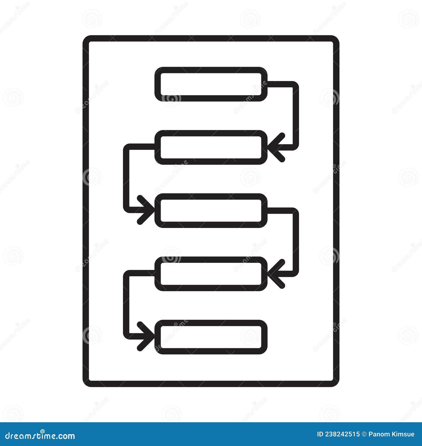 Project Planning Icon Vector for Your Web Design, Logo, UI ...