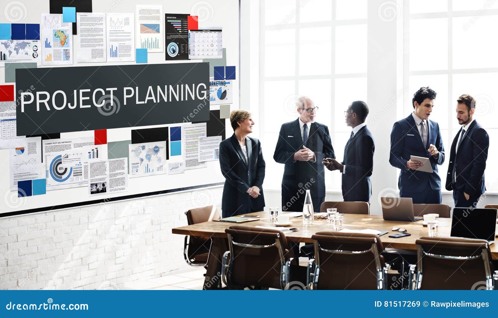 Project Planning Information Explaining Ideas Concept Stock Image ...