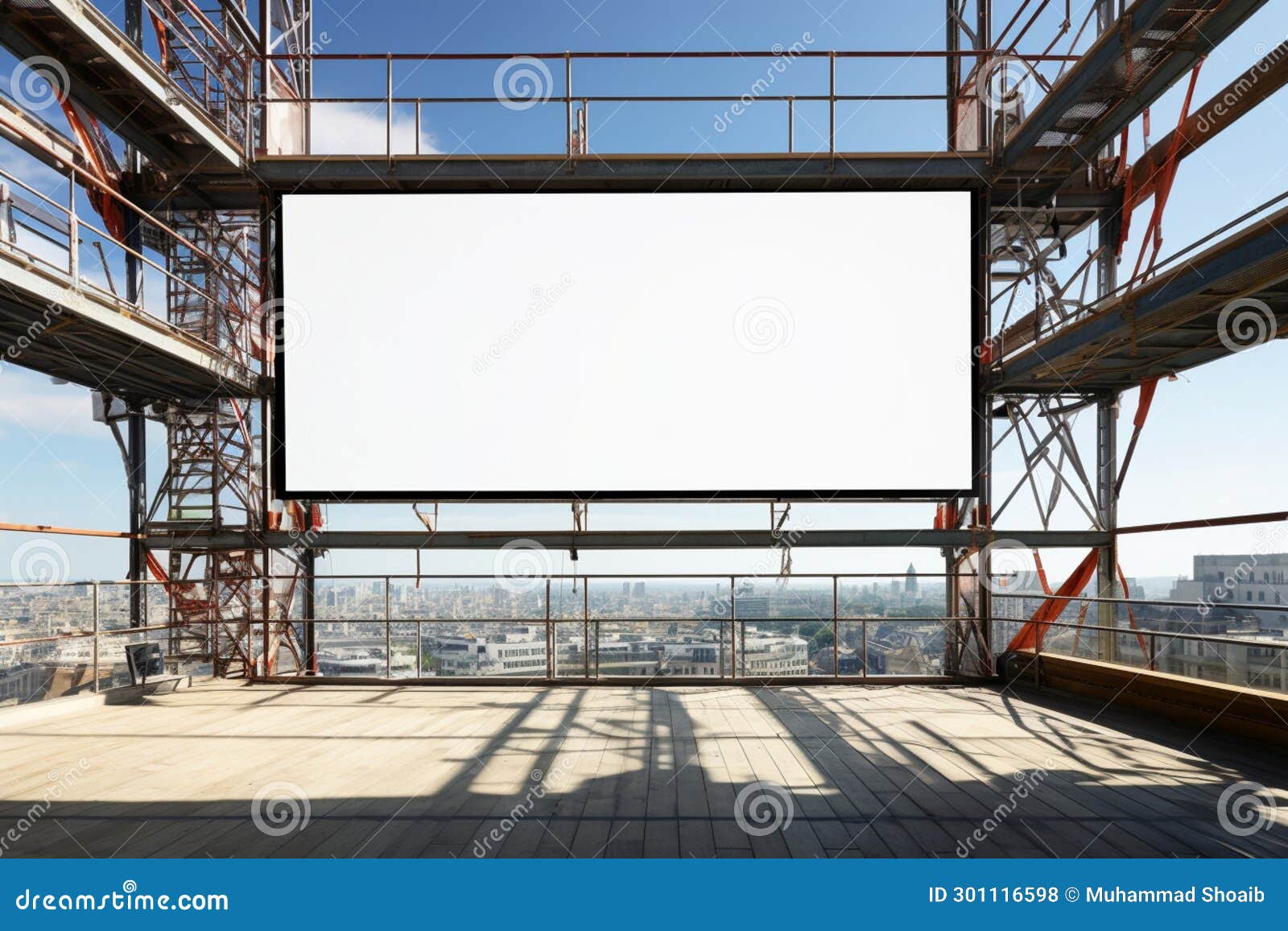 Project Planning Perfection Scaffold and Building Mock Up in a ...