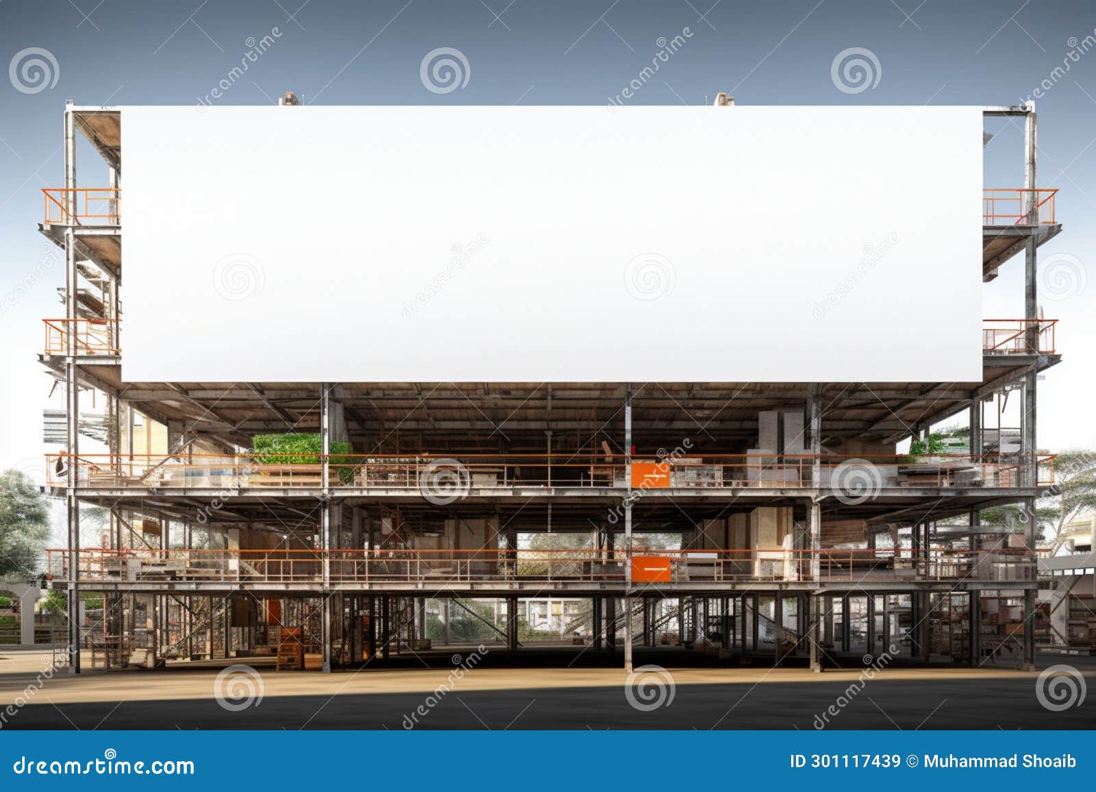 Project Planning Perfection Scaffold and Building Mock Up in a ...