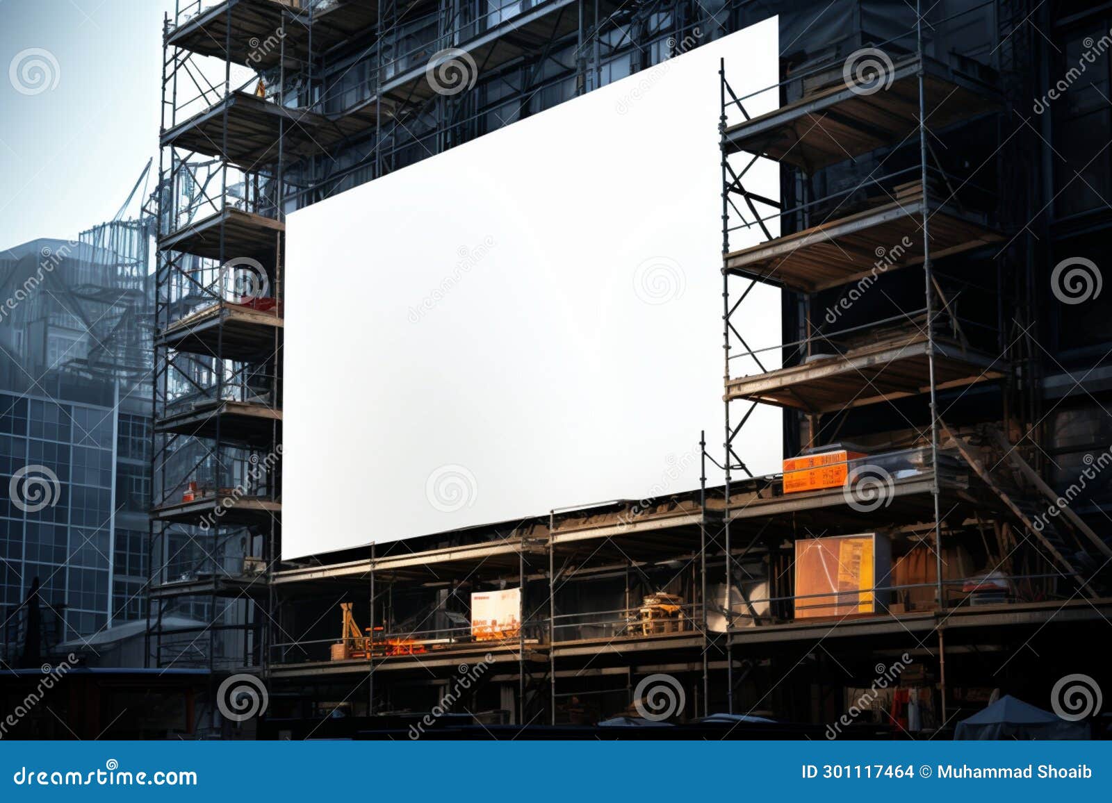 Project Planning Perfection Scaffold and Building Mock Up in a ...