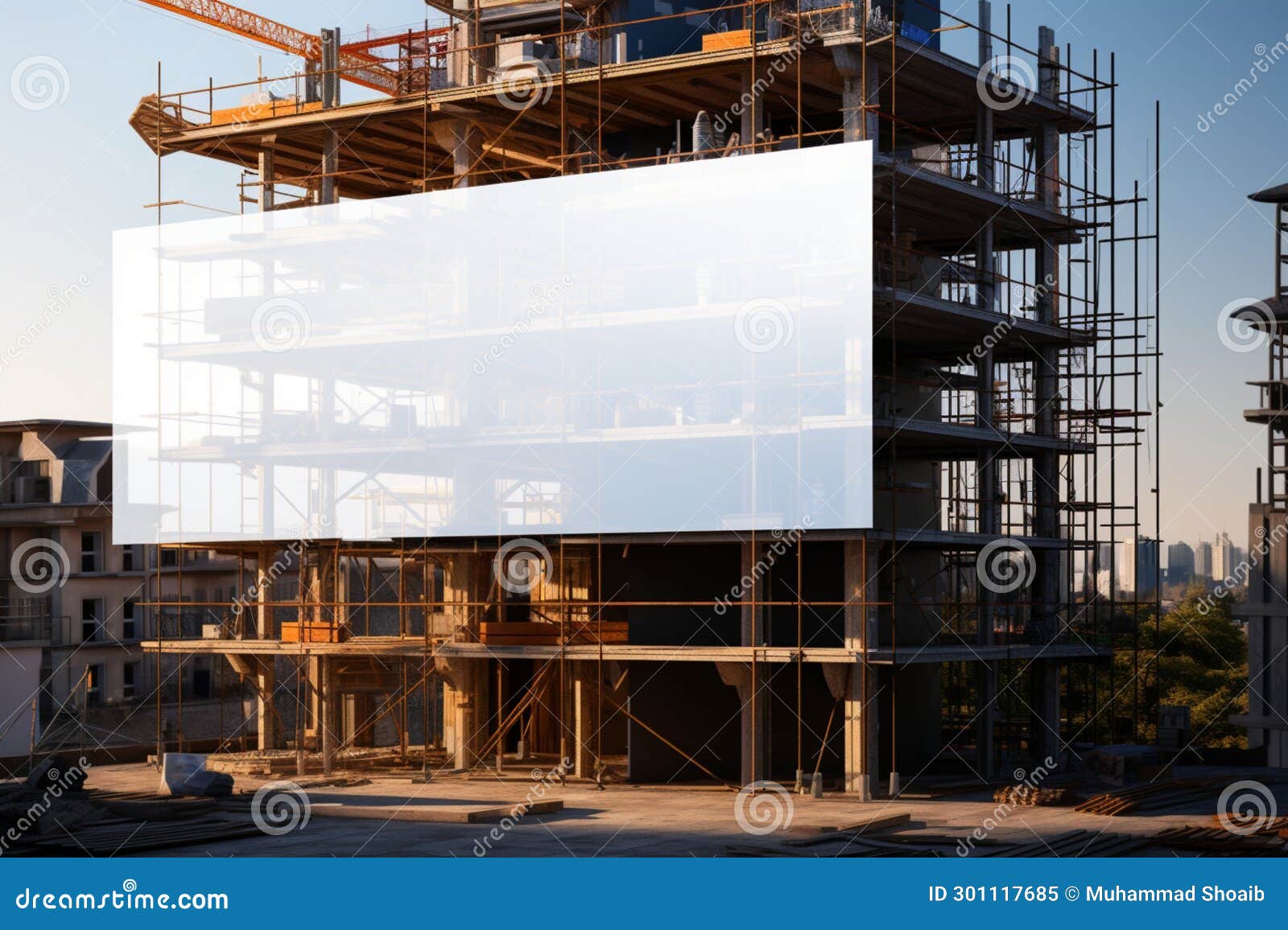 Project Planning Perfection Scaffold and Building Mock Up in a ...