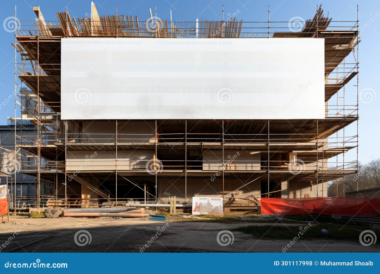 Project Planning Perfection Scaffold and Building Mock Up in a ...