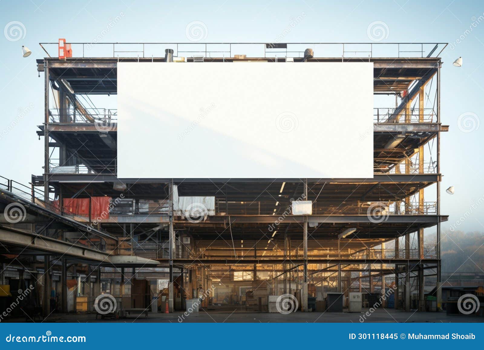 Project Planning Perfection Scaffold and Building Mock Up in a ...