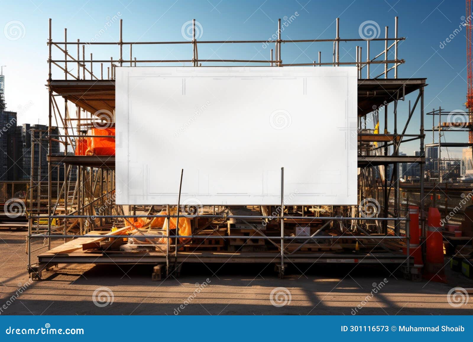 Project Planning Perfection Scaffold and Building Mock Up in a ...