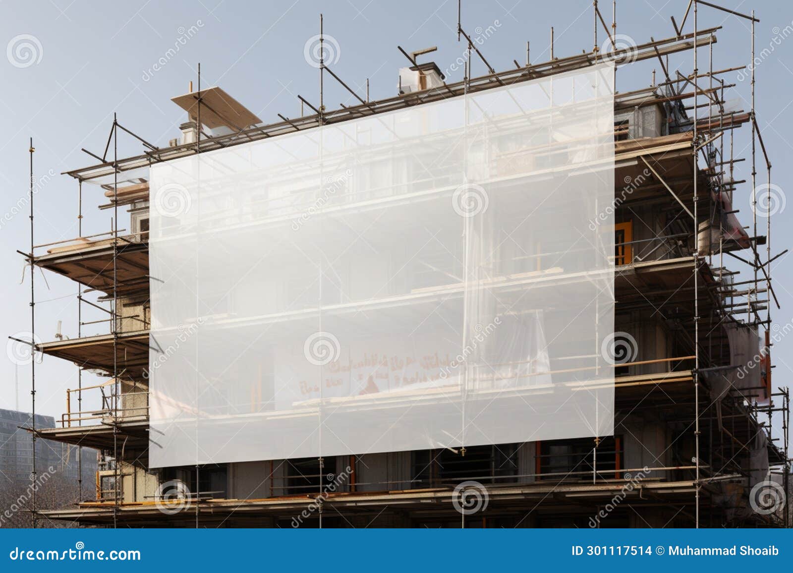 Project Planning Perfection Scaffold and Building Mock Up in a ...