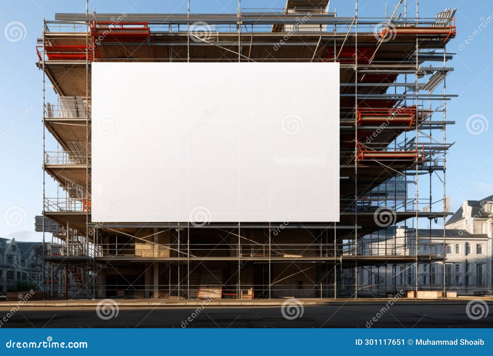 Project Planning Perfection Scaffold and Building Mock Up in a ...