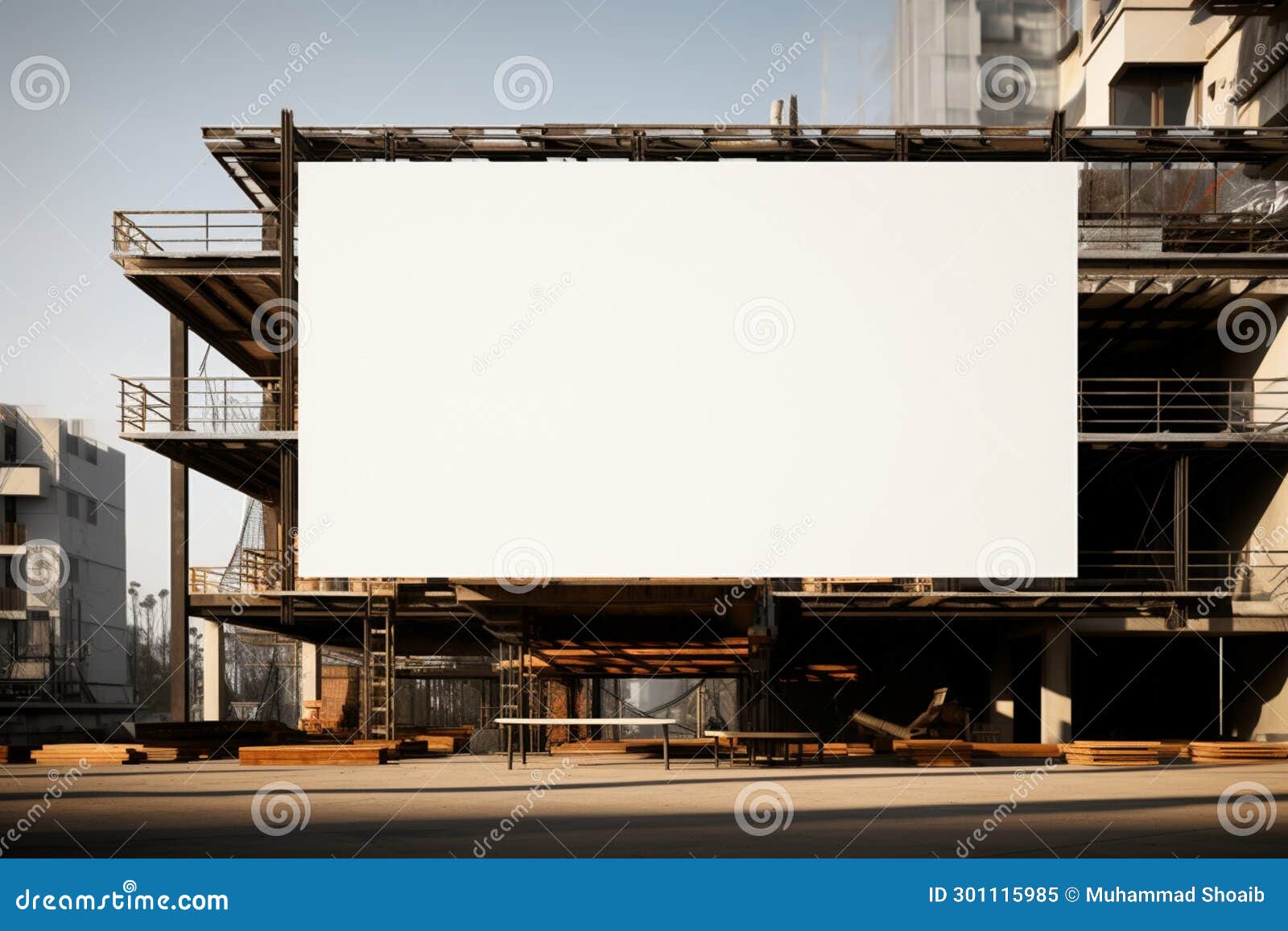 Project Planning Perfection Scaffold and Building Mock Up in a ...