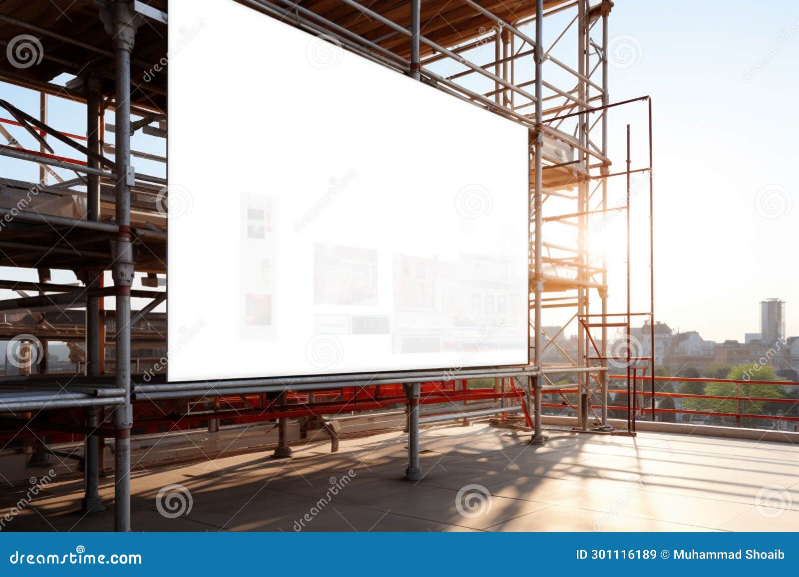 Project Planning Perfection Scaffold and Building Mock Up in a ...