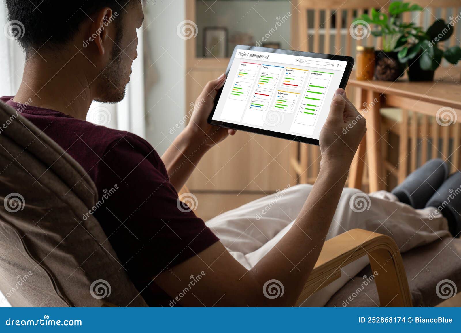 Project Planning Software for Modish Business Project Management Stock ...