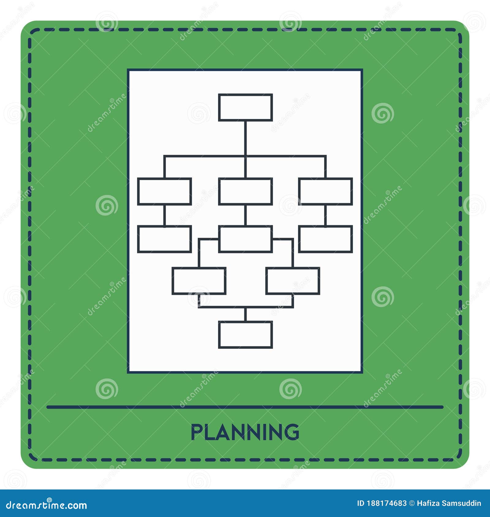 Project Planning. Vector Illustration Decorative Design Stock Vector ...