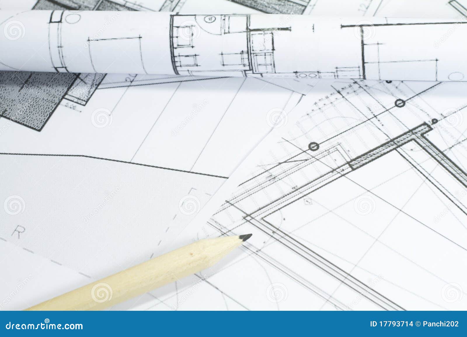Project plans stock photo. Image of paper, drafting, structure - 17793714