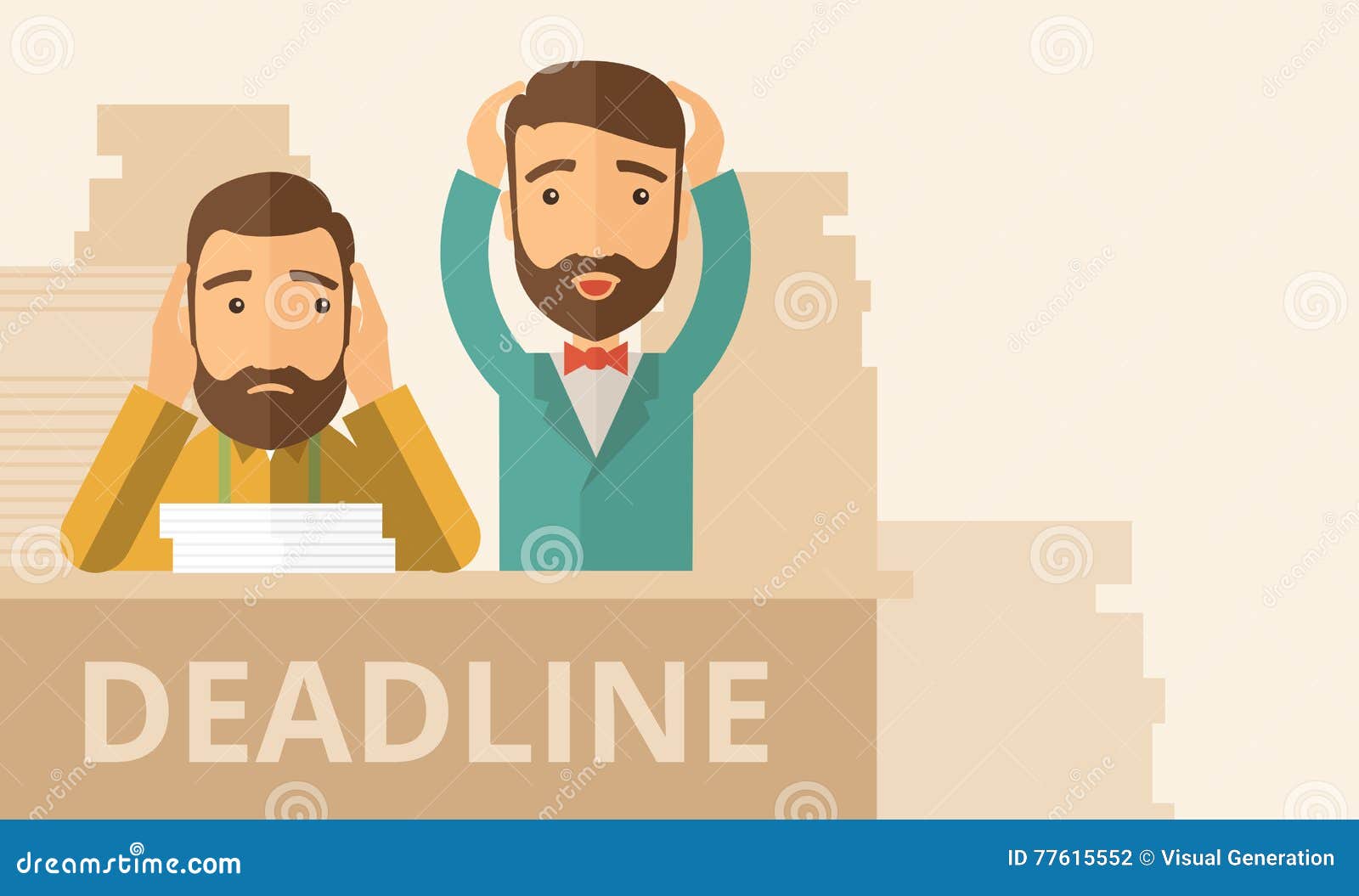 Project problem stock illustration. Illustration of hour - 77615552