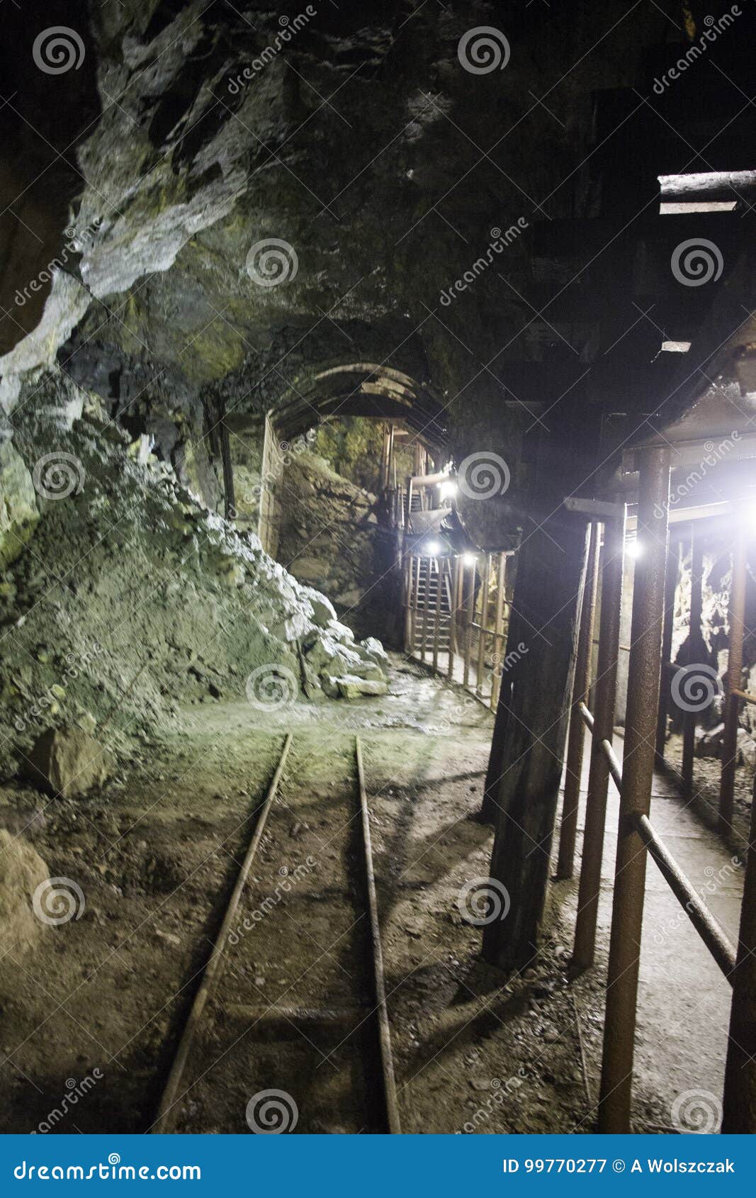 Project Riese Underground City Stock Image - Image of architecture ...