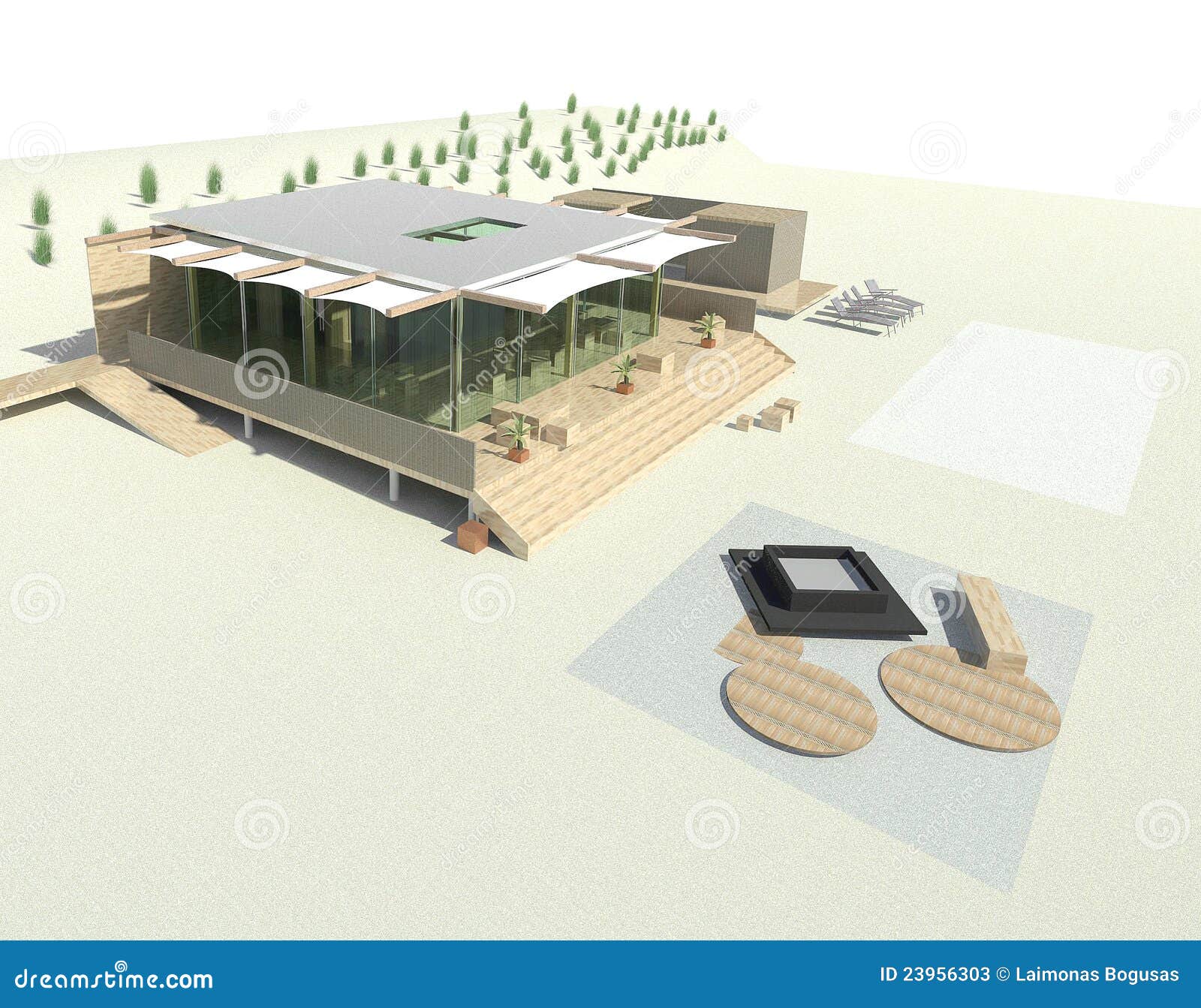 Project of the Small Commercial Building Stock Illustration ...