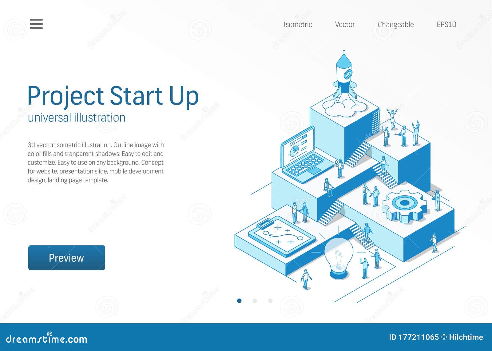Project Start Up. Business People Teamwork. Success Startup Modern ...