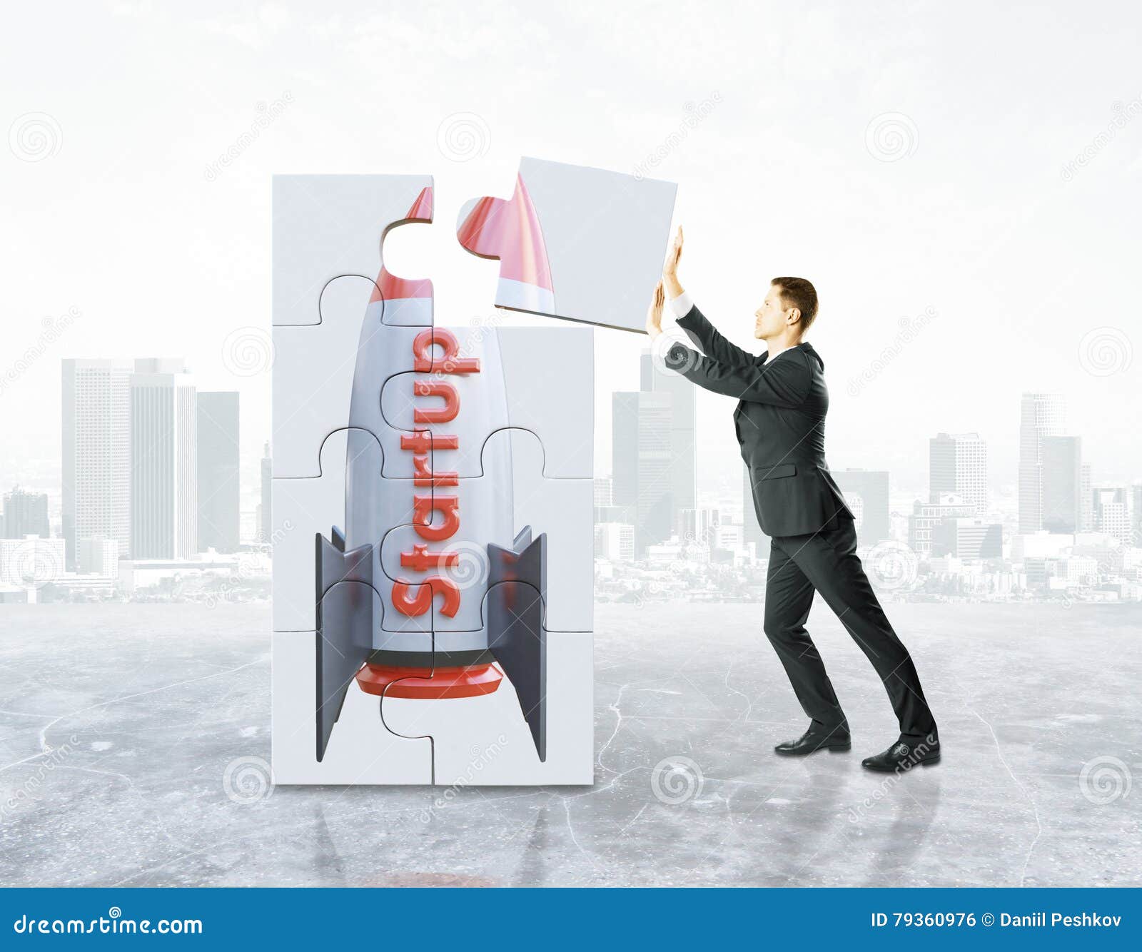 Project Startup and Development Process Stock Illustration ...