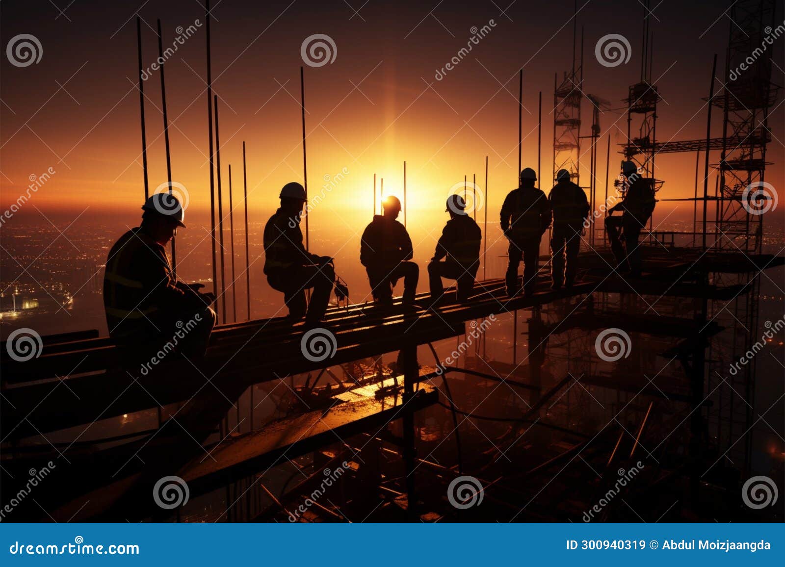 Project Synergy Construction Engineer, Contractor, Teamwork Silhouette ...