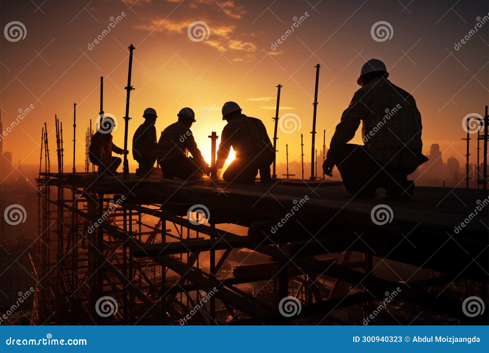 Project Synergy Construction Engineer, Contractor, Teamwork Silhouette ...
