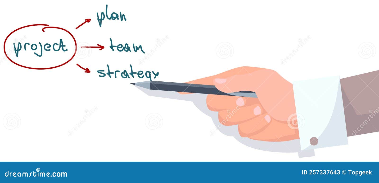 Project Task Management and Effective Planning Icon, Meeting Report ...