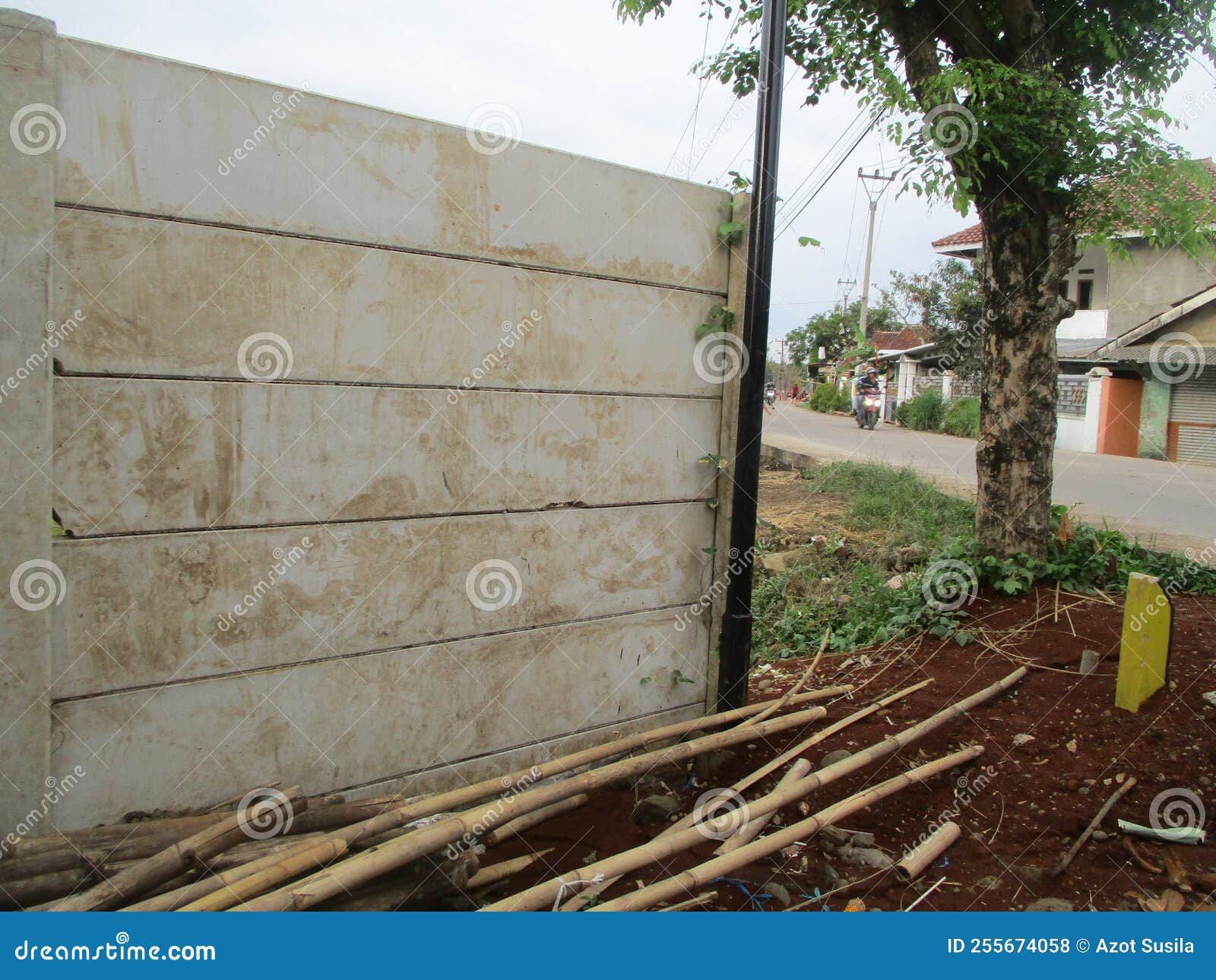 Dam construction project stock photo. Image of waterway - 255674058