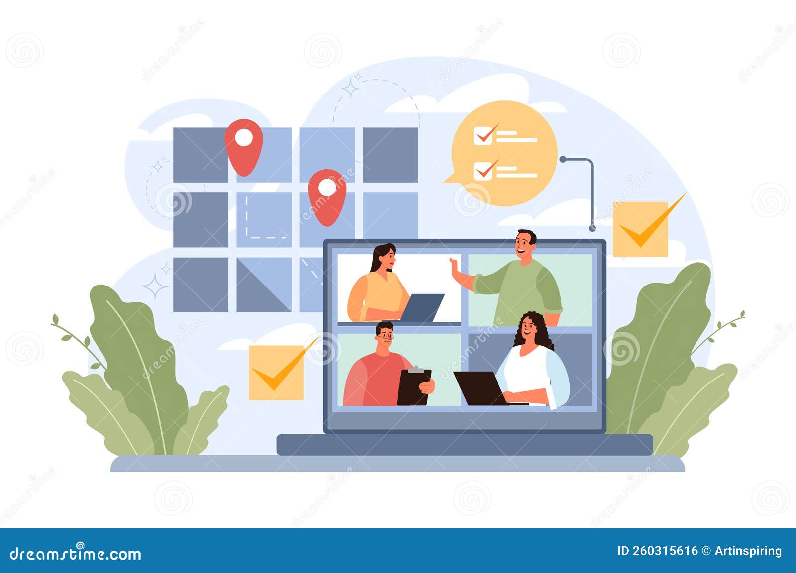 Project Tracking Concept. Successful Business Project Planning Vector ... Project Tracking Concept. Successful Business Project Planning Vector ...