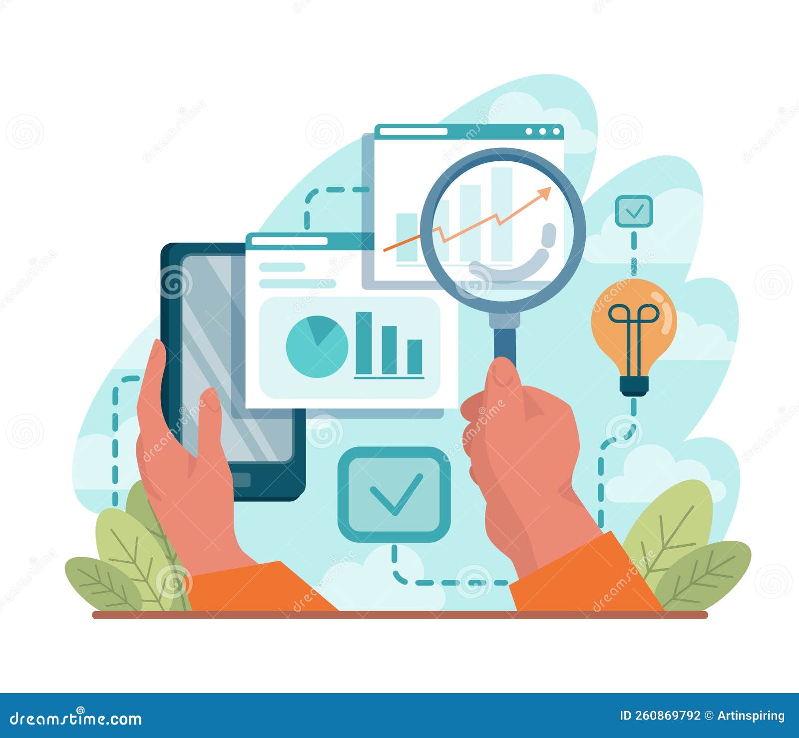 Project Tracking Concept. Successful Business Project Planning Stock ...