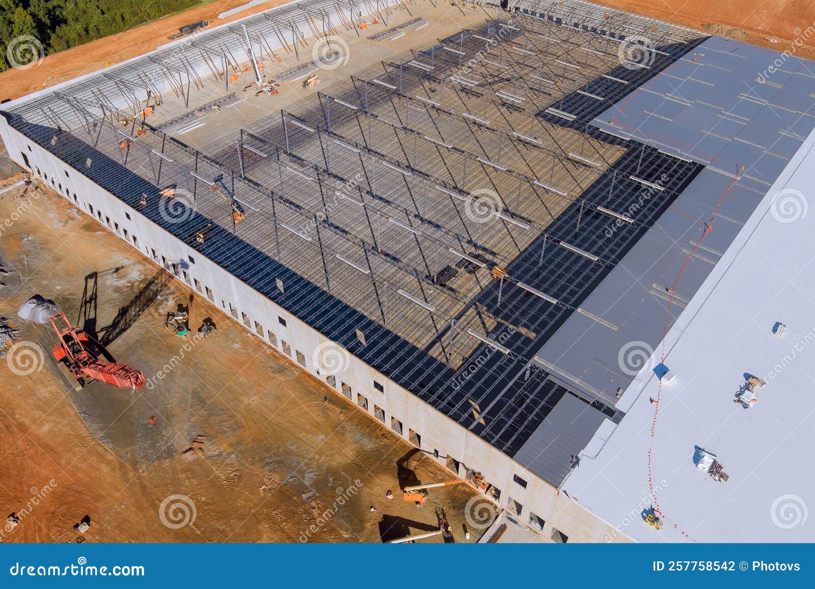 In this Project, Trusses for the Roof of a Steel Warehouse Were ...