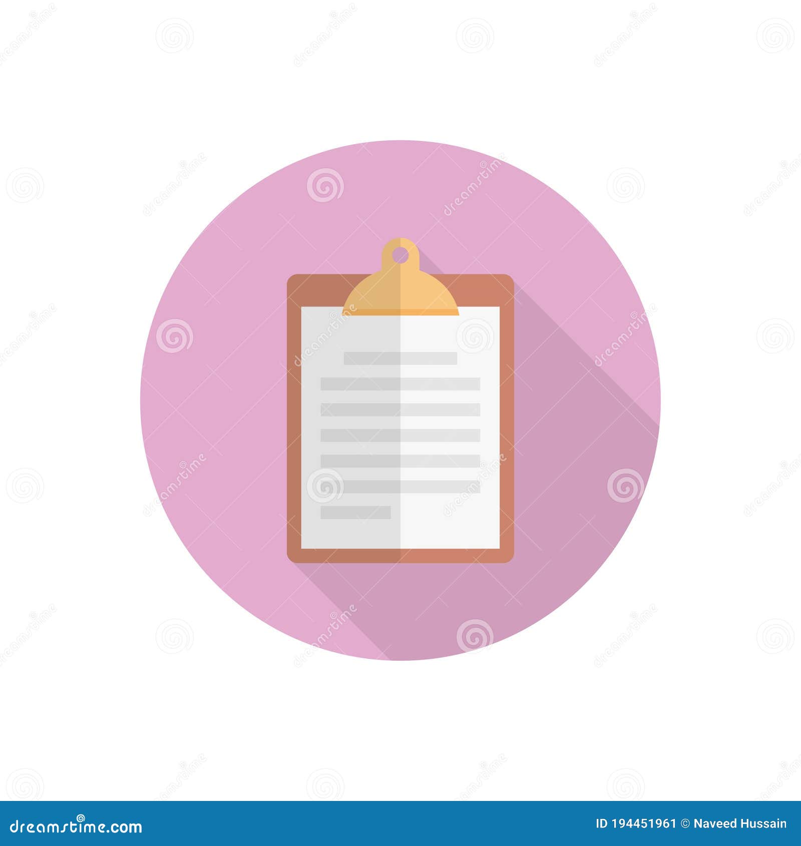 Project Vector Flat Color Icon Stock Vector - Illustration of color ...