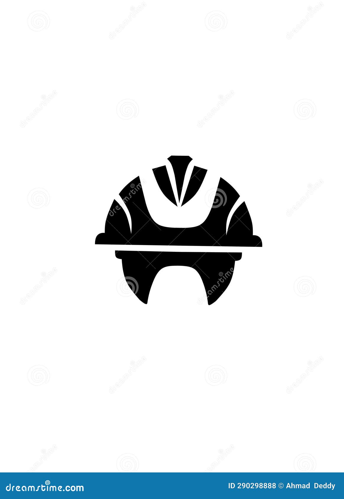 Project worker helmet stock illustration. Illustration of label - 290298888