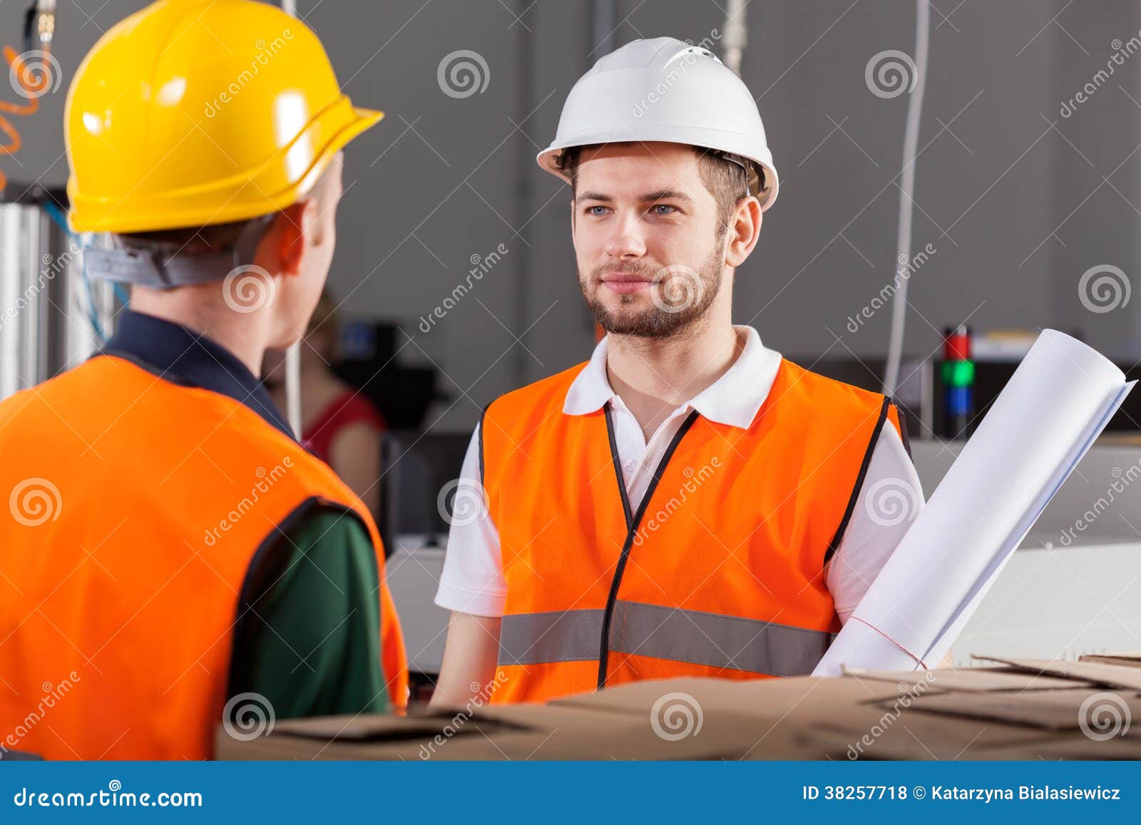 Project workers during job stock photo. Image of indoors - 38257718
