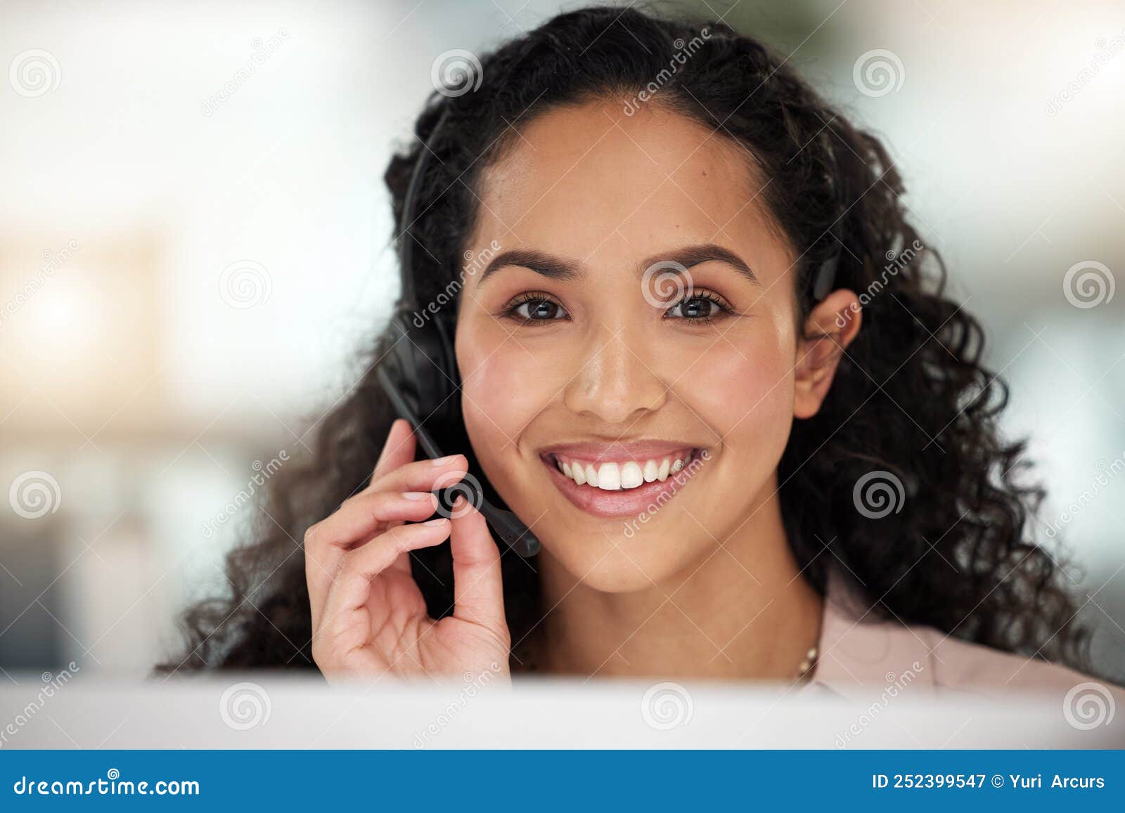 Projecting a Warm and Friendly Image is Important. Portrait of a Young ...