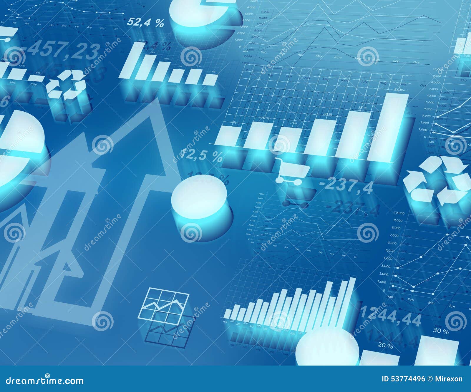 Projection Icons in Each Other. World Map and Stock Illustration ...