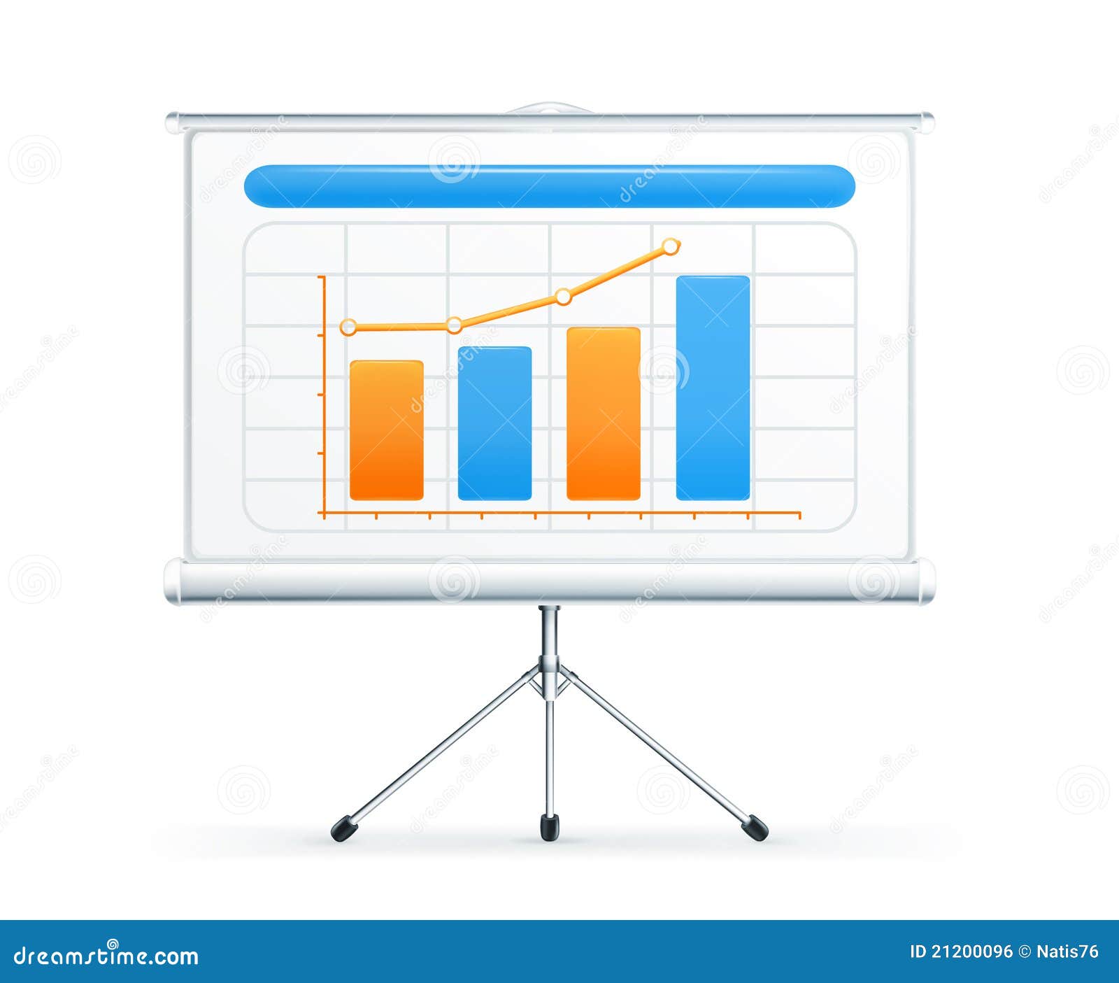 Projection Screen Vector Illustration | CartoonDealer.com #21405948