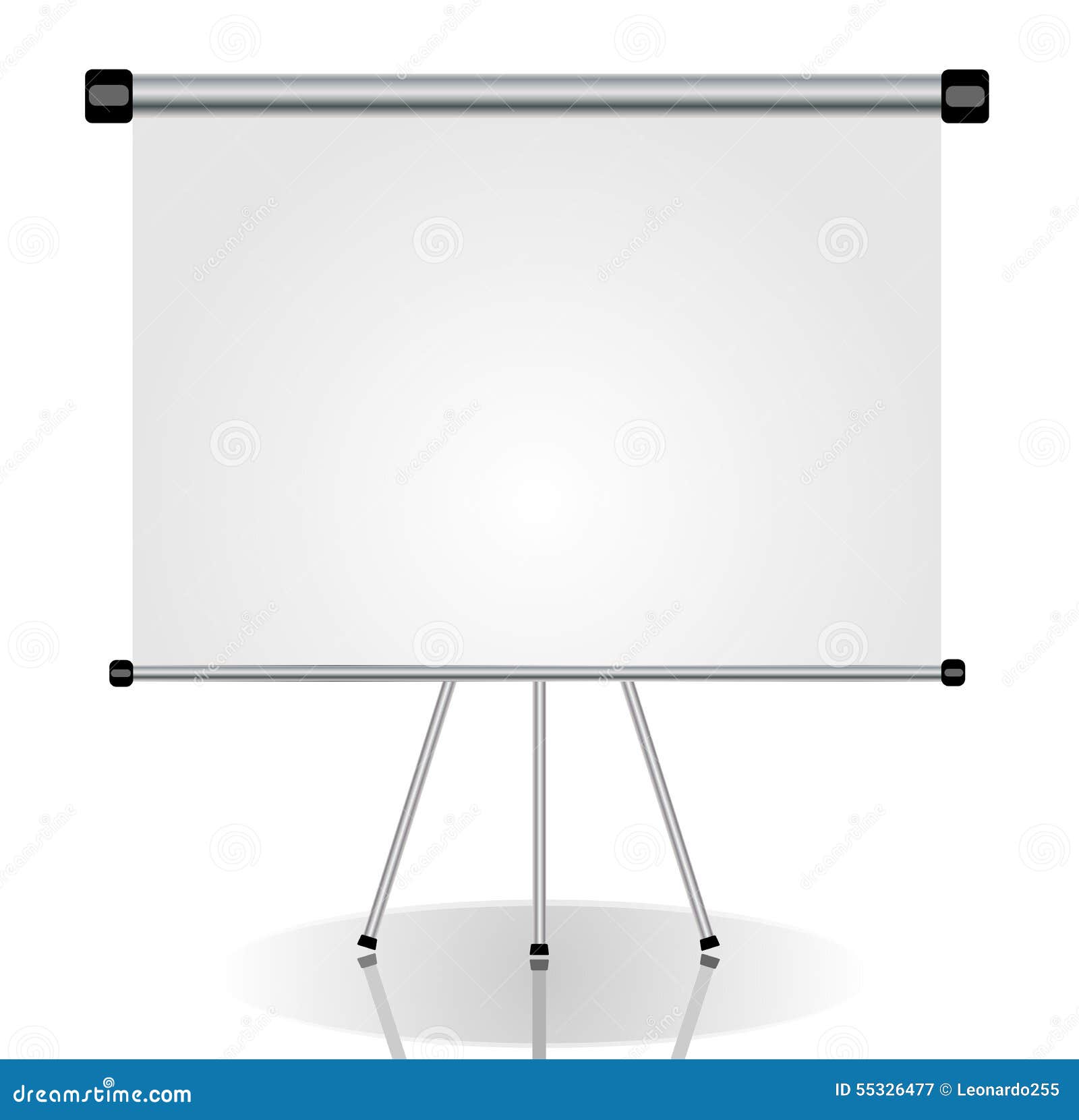 Projection screen stock vector. Illustration of action - 55326477