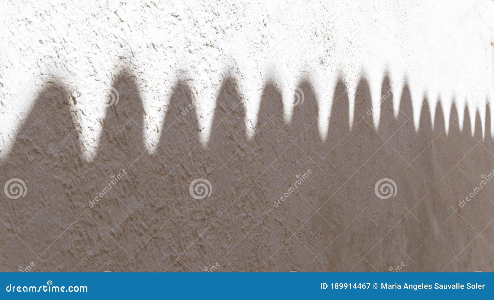 Shadow of a Roof on the Wall. Stock Image - Image of shadow, white ...