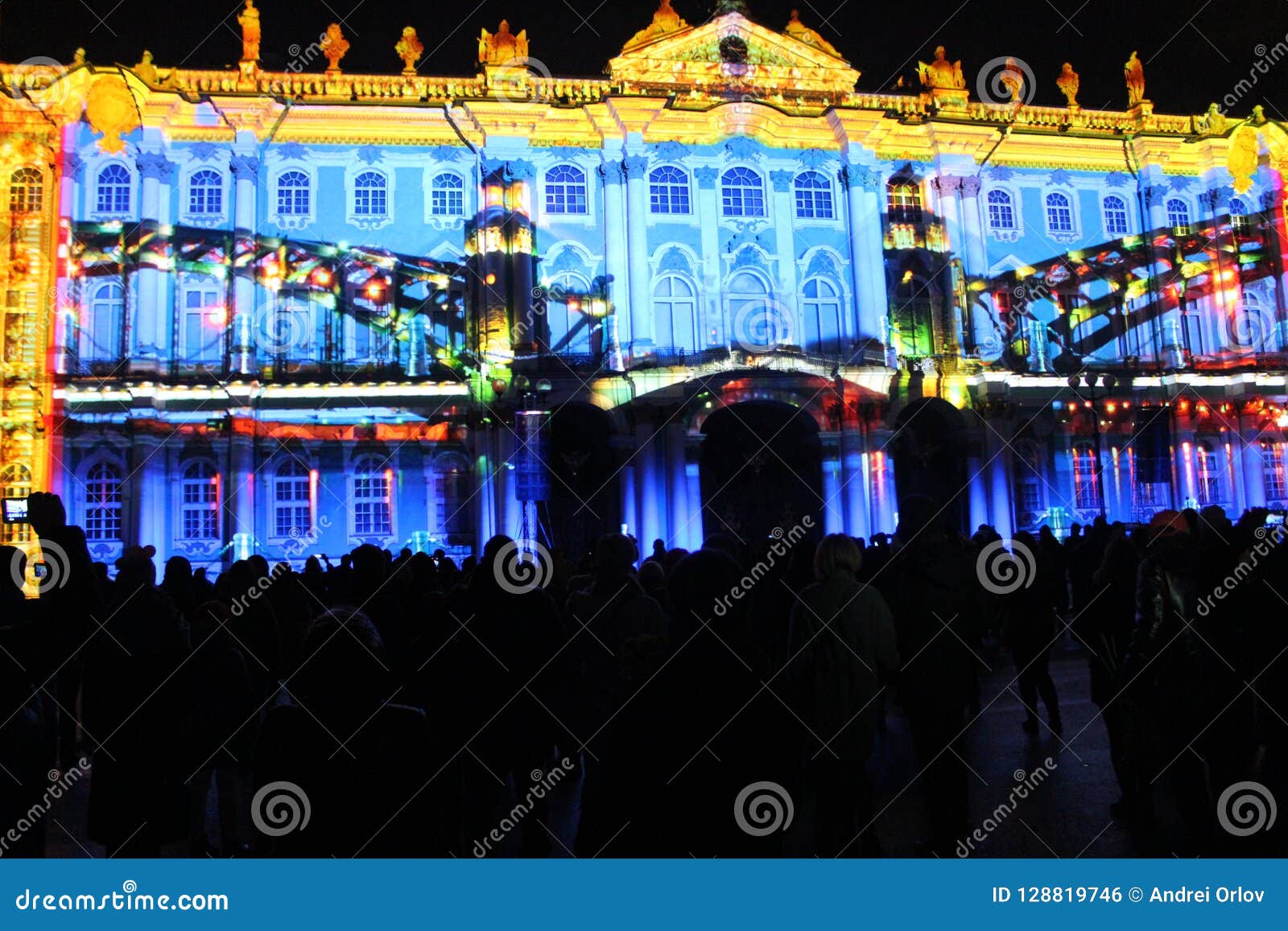 Projection Spectacle of 3D Mapping of the Light Event Consulting Team ...