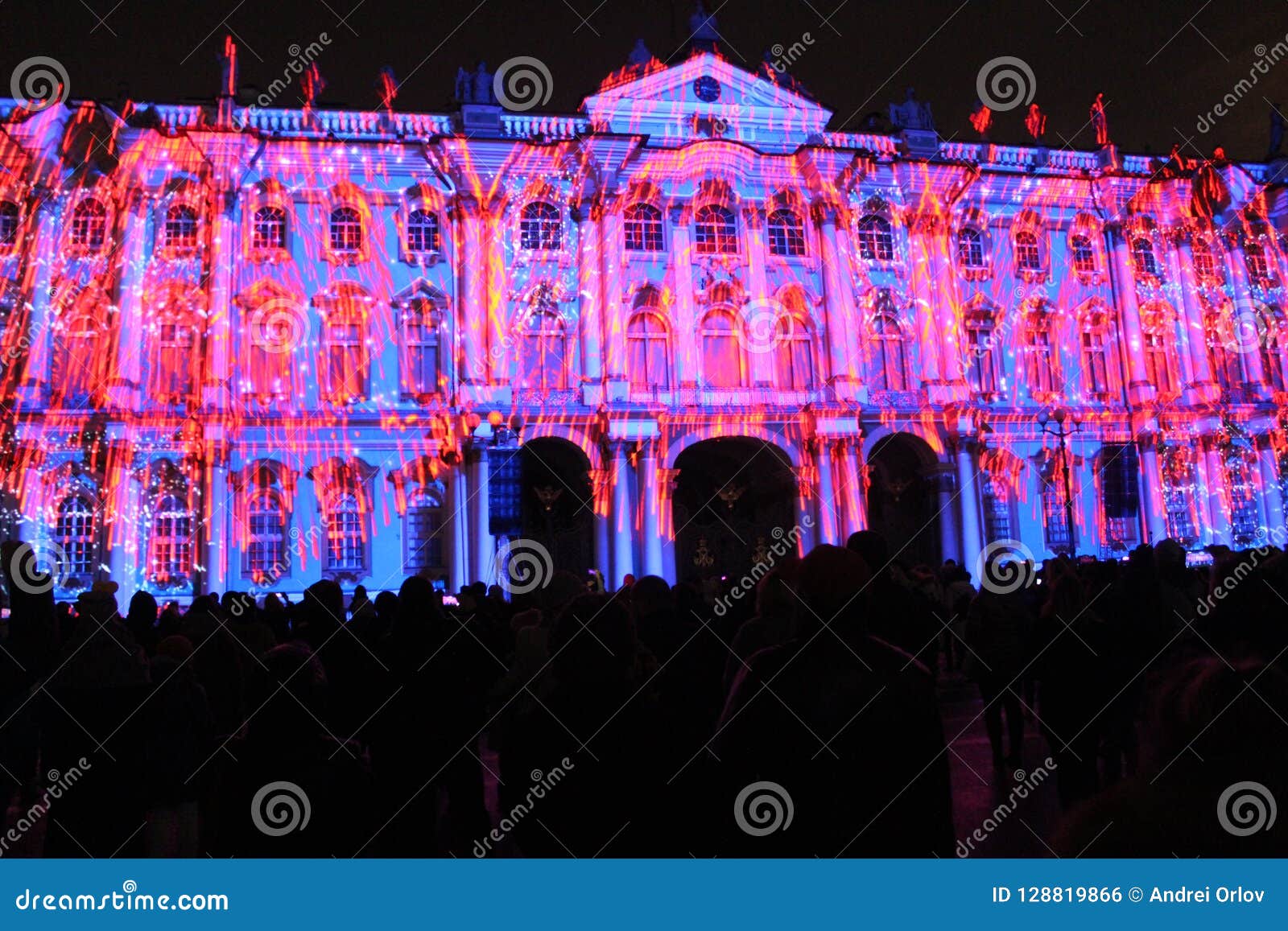 Projection Spectacle of 3D Mapping of the Light Event Consulting Team ...