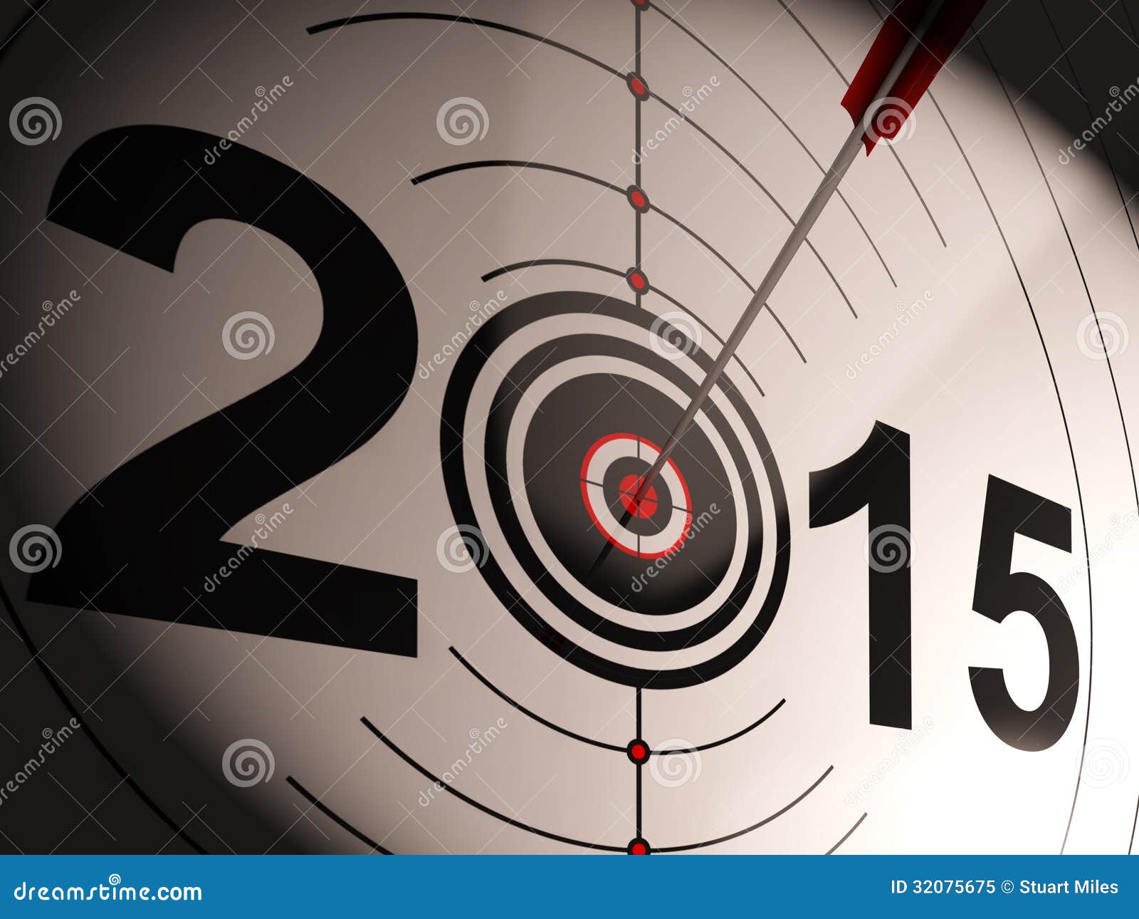 2015 Target Shows Future Planned Projection Royalty-Free Stock ...