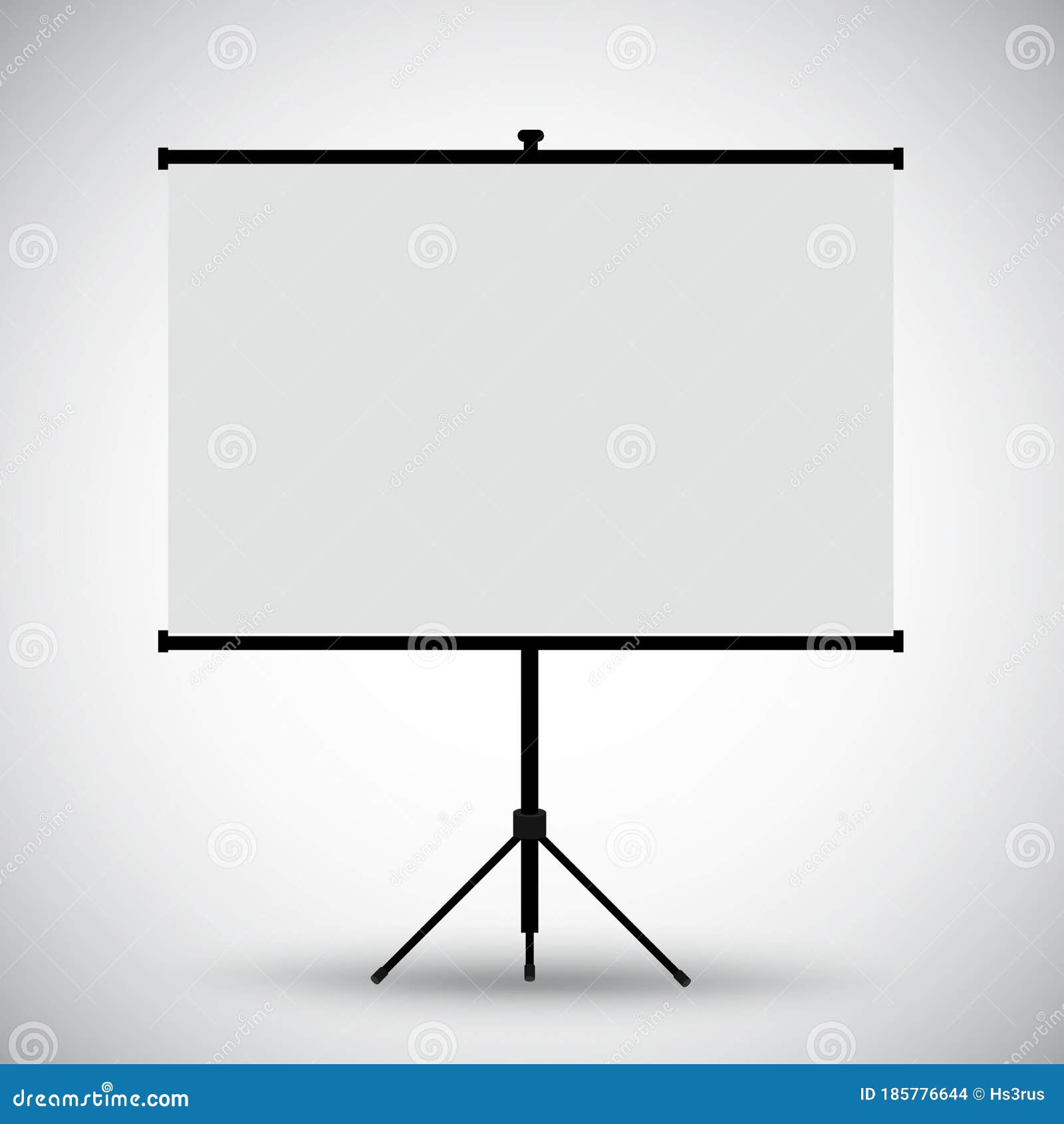 Projector Blank Screen Empty Projection Screen, Presentation Board ...
