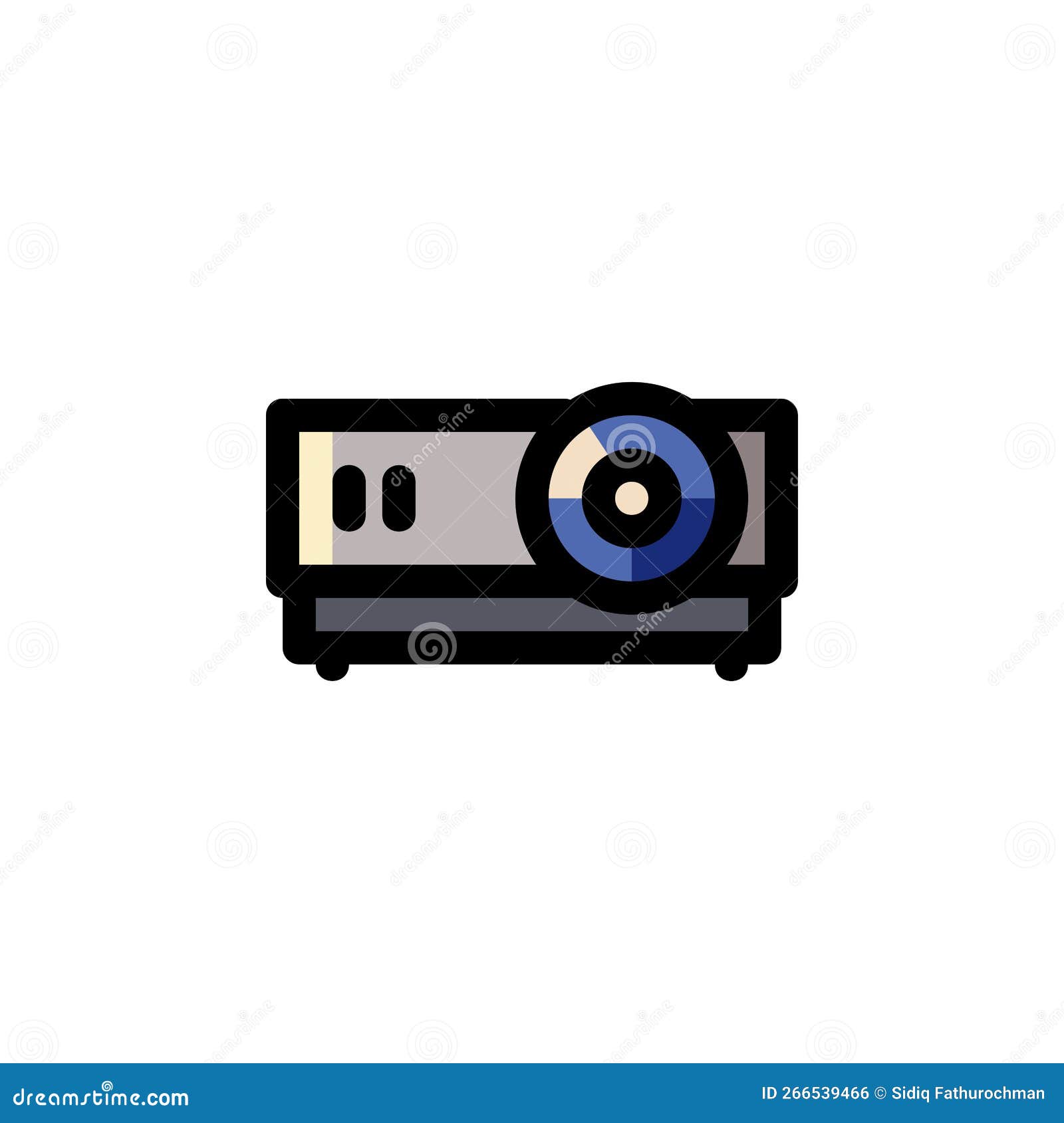 Projector For Education, Entertainment, Business Presentation Realistic ...