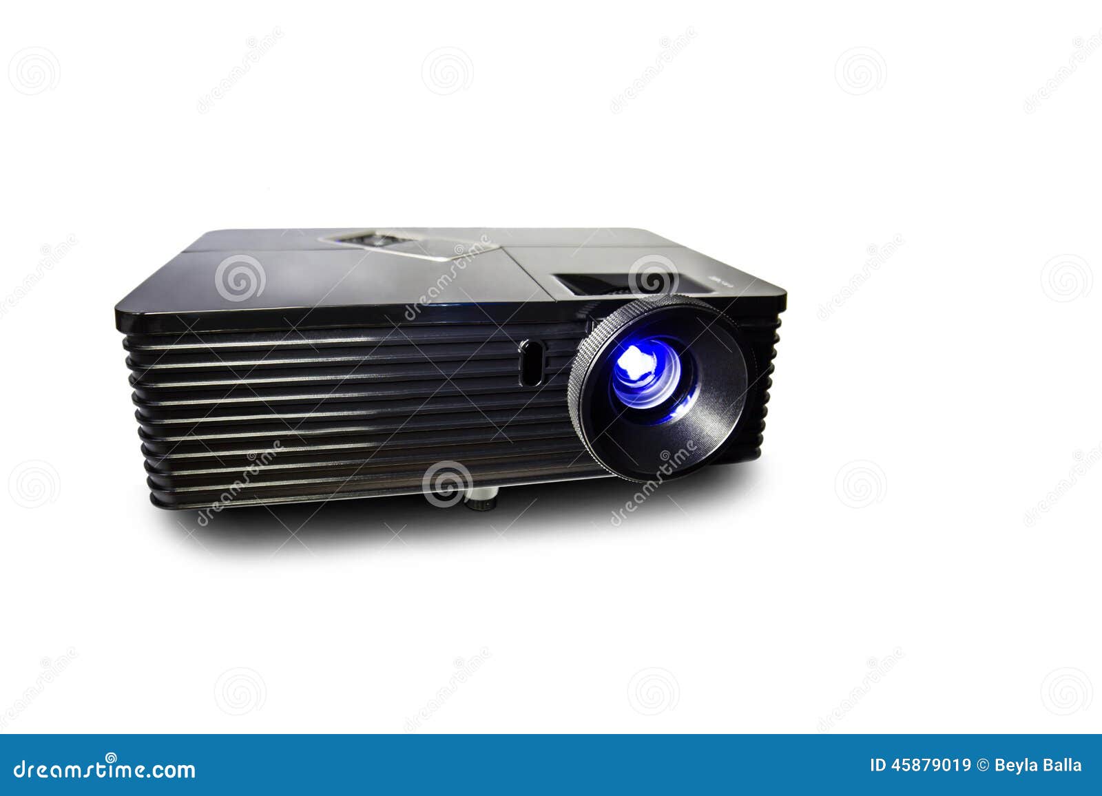 Projector stock image. Image of computer, digital, electronics - 45879019